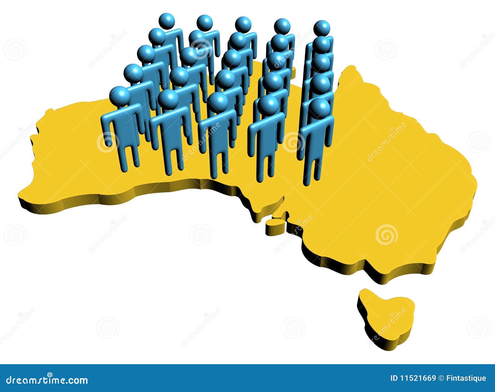 Australian Workforce Illustration Stock Illustration - Illustration of ...