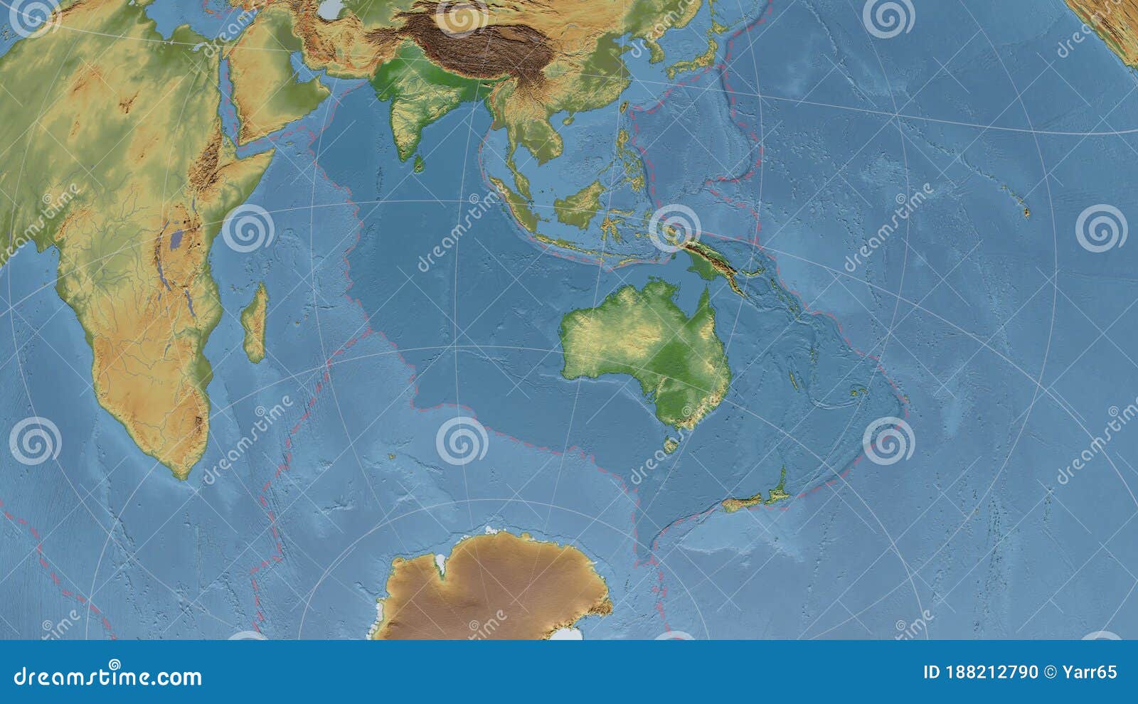 Australiann Plate Overview - Physical Stock Illustration - Illustration ...