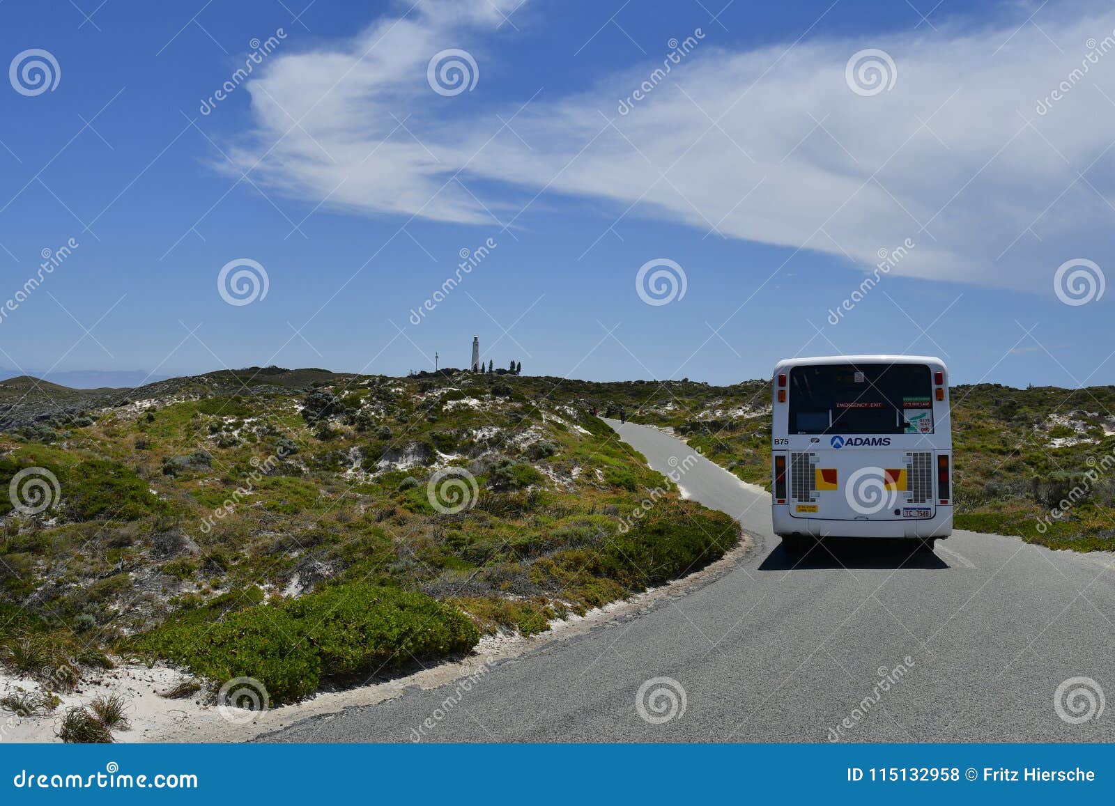 Australien, Bus Auf Rottnest-Insel Redaktionelles Stockfoto - Bild von ...
