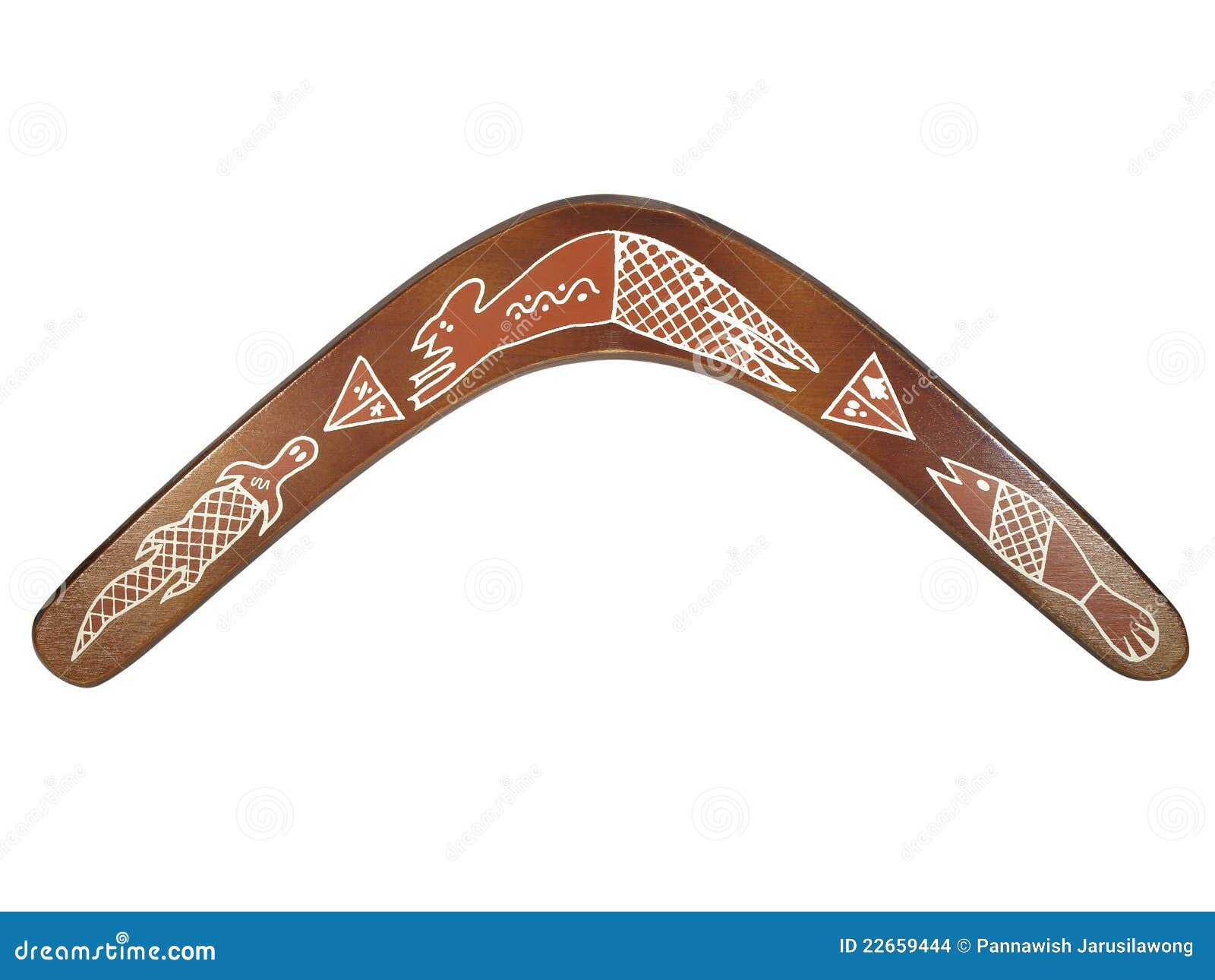 Australijski bumerang zdjęcie stock. Obraz złożonej z odosobniony ...