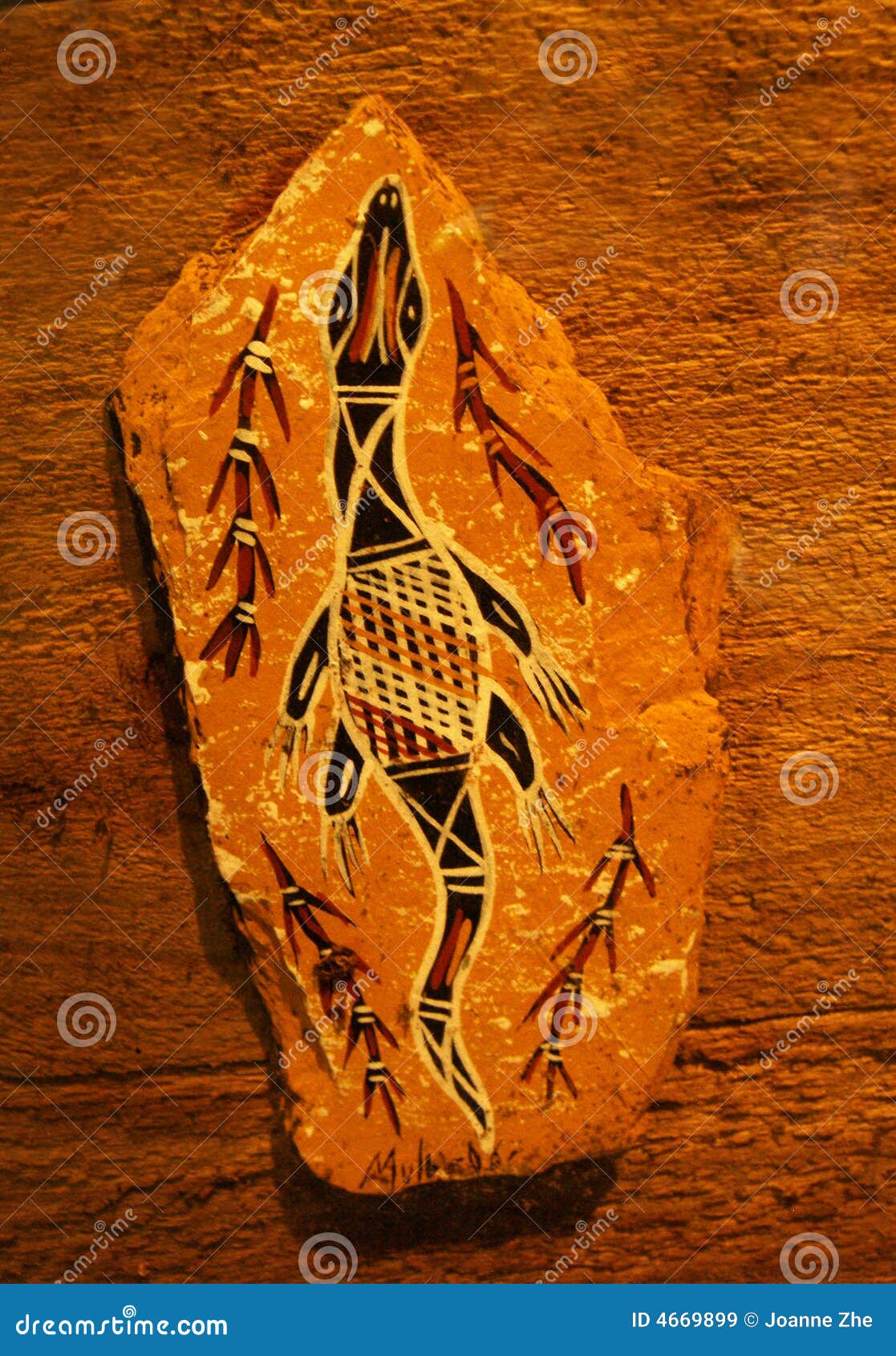 Australisch inheems art. stock afbeelding. Image of australisch - 4669899