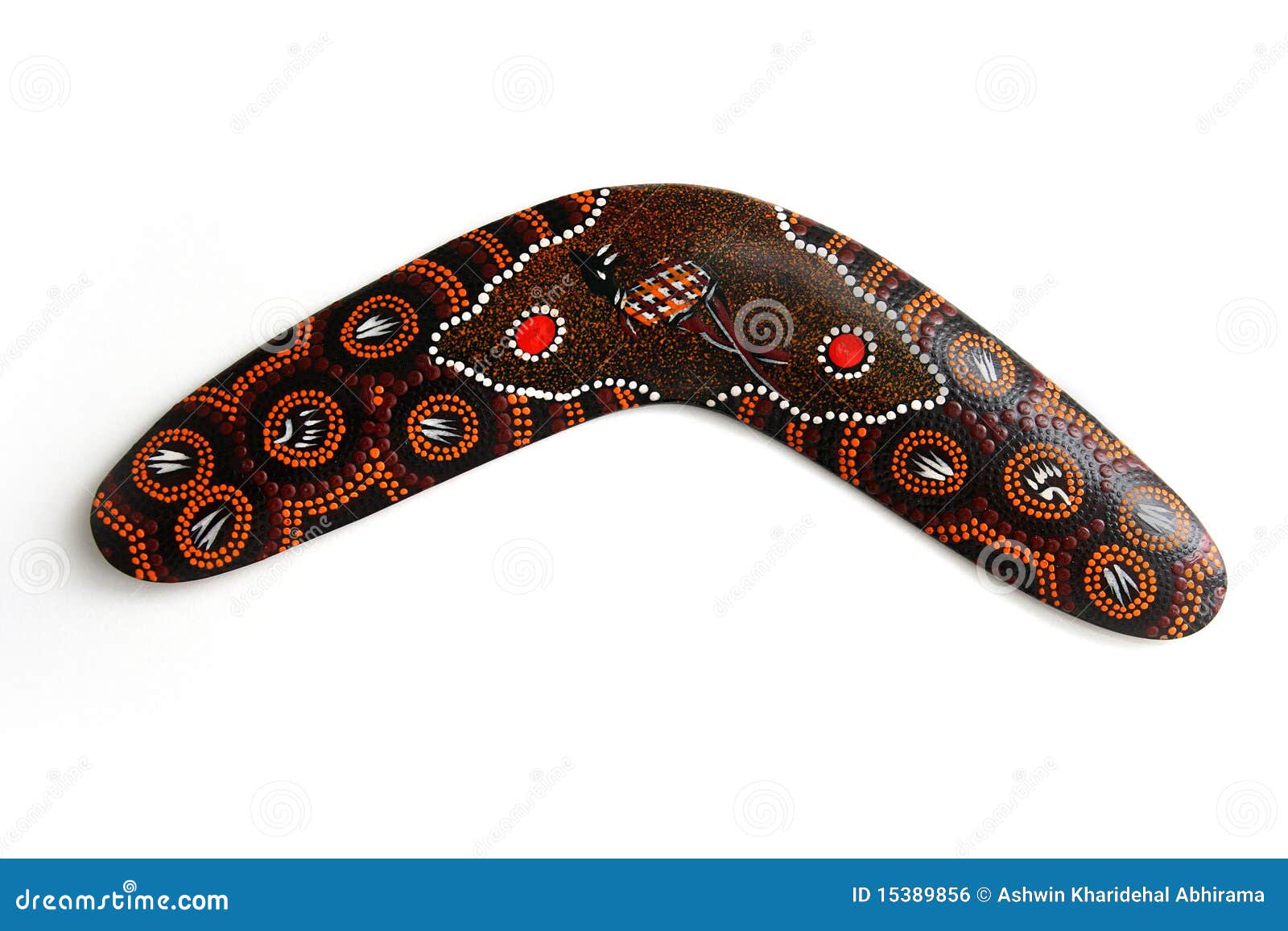 Australische Boemerang stock foto. Image of terugkeren - 15389856