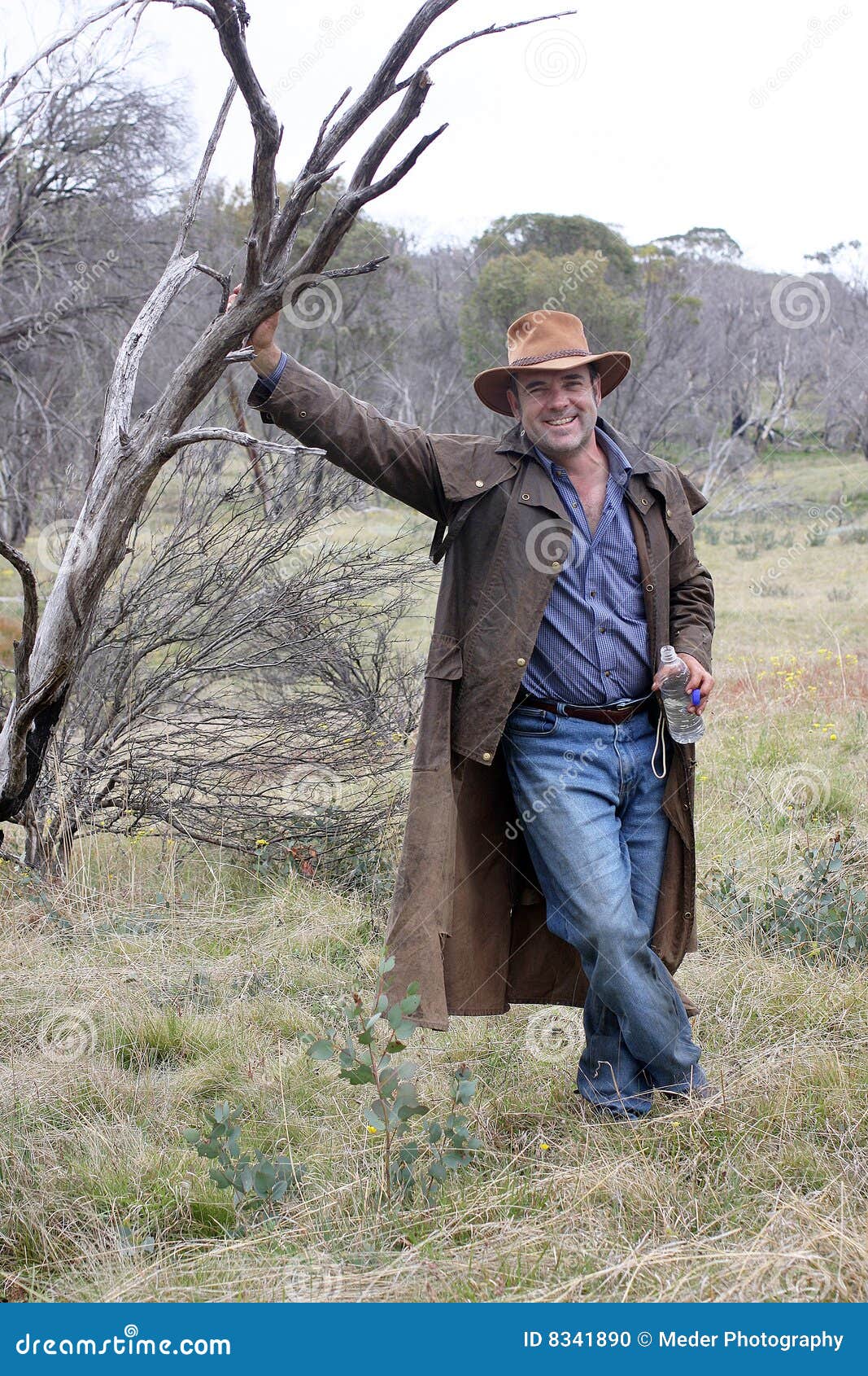 Australische Bosjesman stock foto. Image of verklaar, struik - 8341890