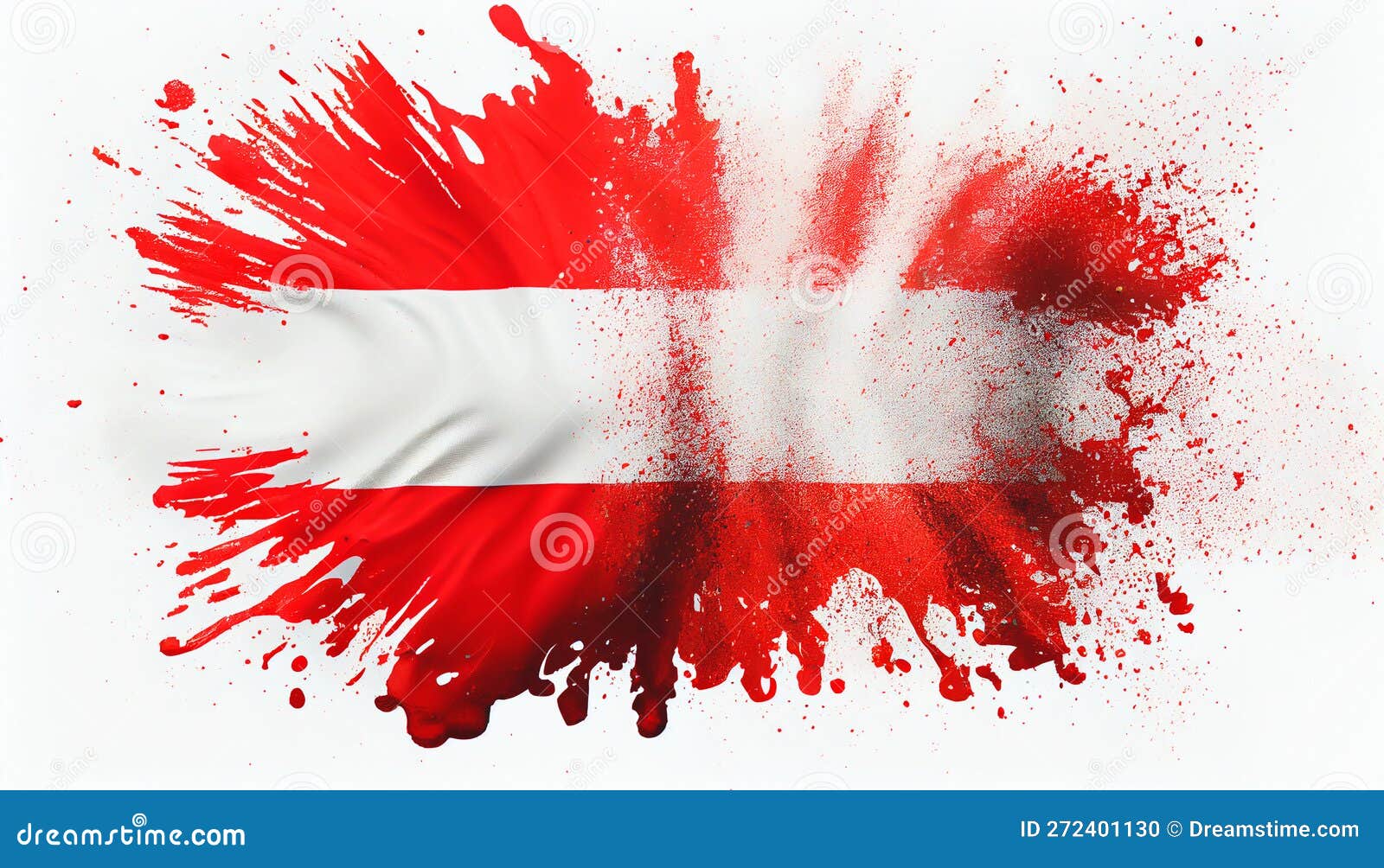 Austria Austrian Flag stock illustration. Illustration of painting ...