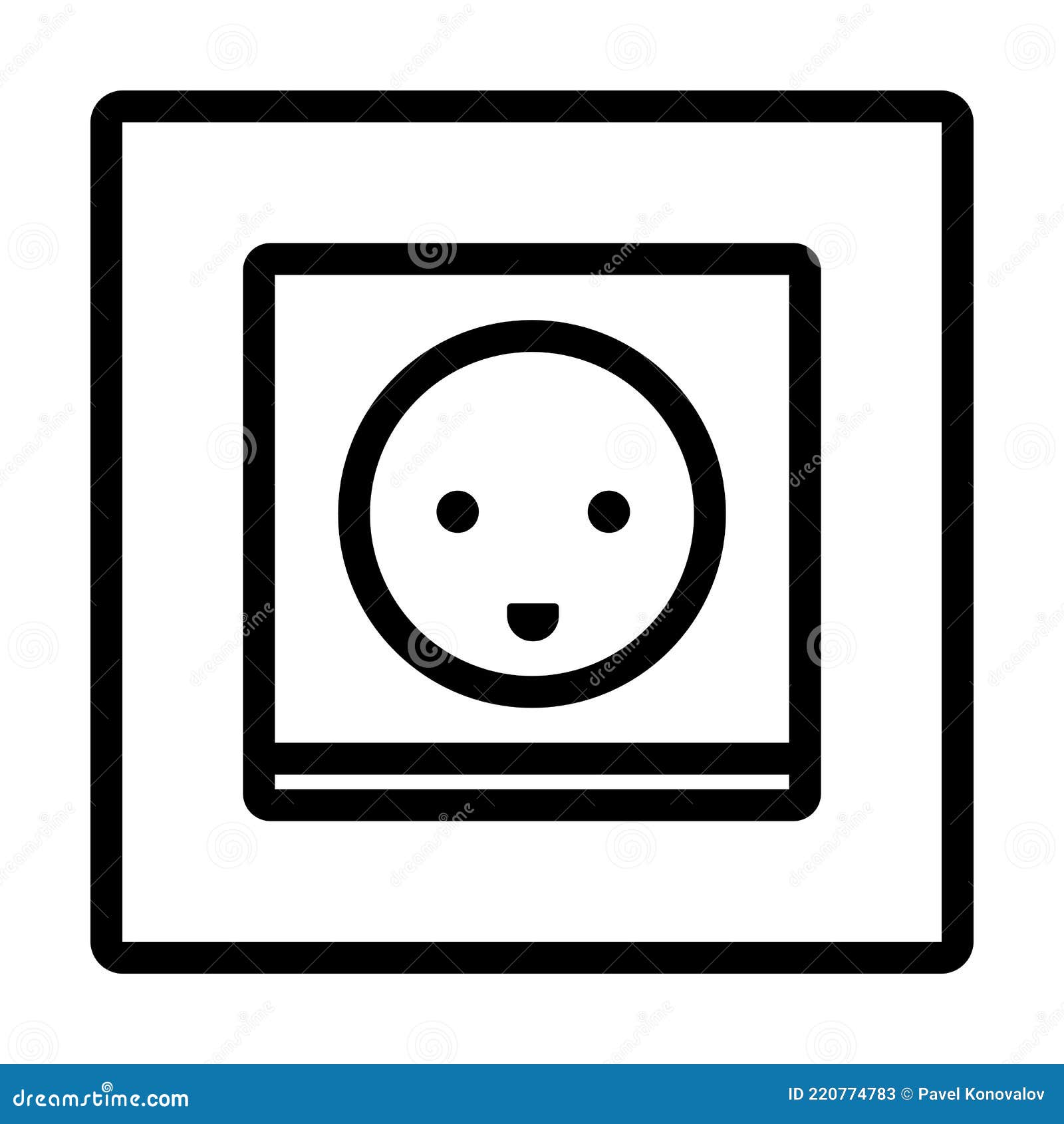 Austria Electrical Socket Icon Stock Vector - Illustration of plug ...