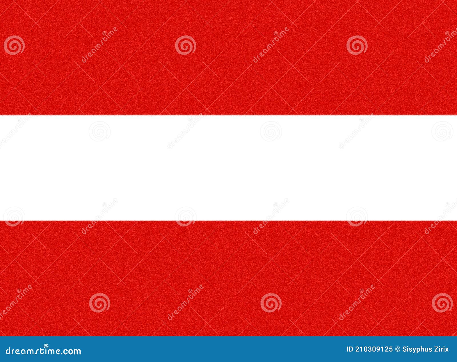 Austria Flag Red and White Color, Illustration Image Stock Illustration ...