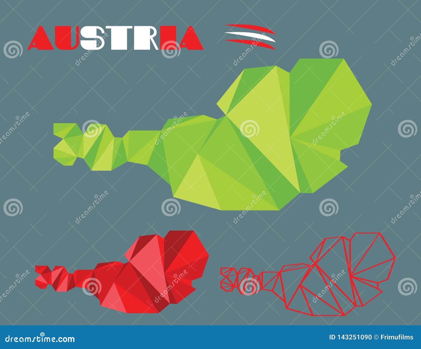Austria Map Country Infographics Stock Illustration - Illustration of ...