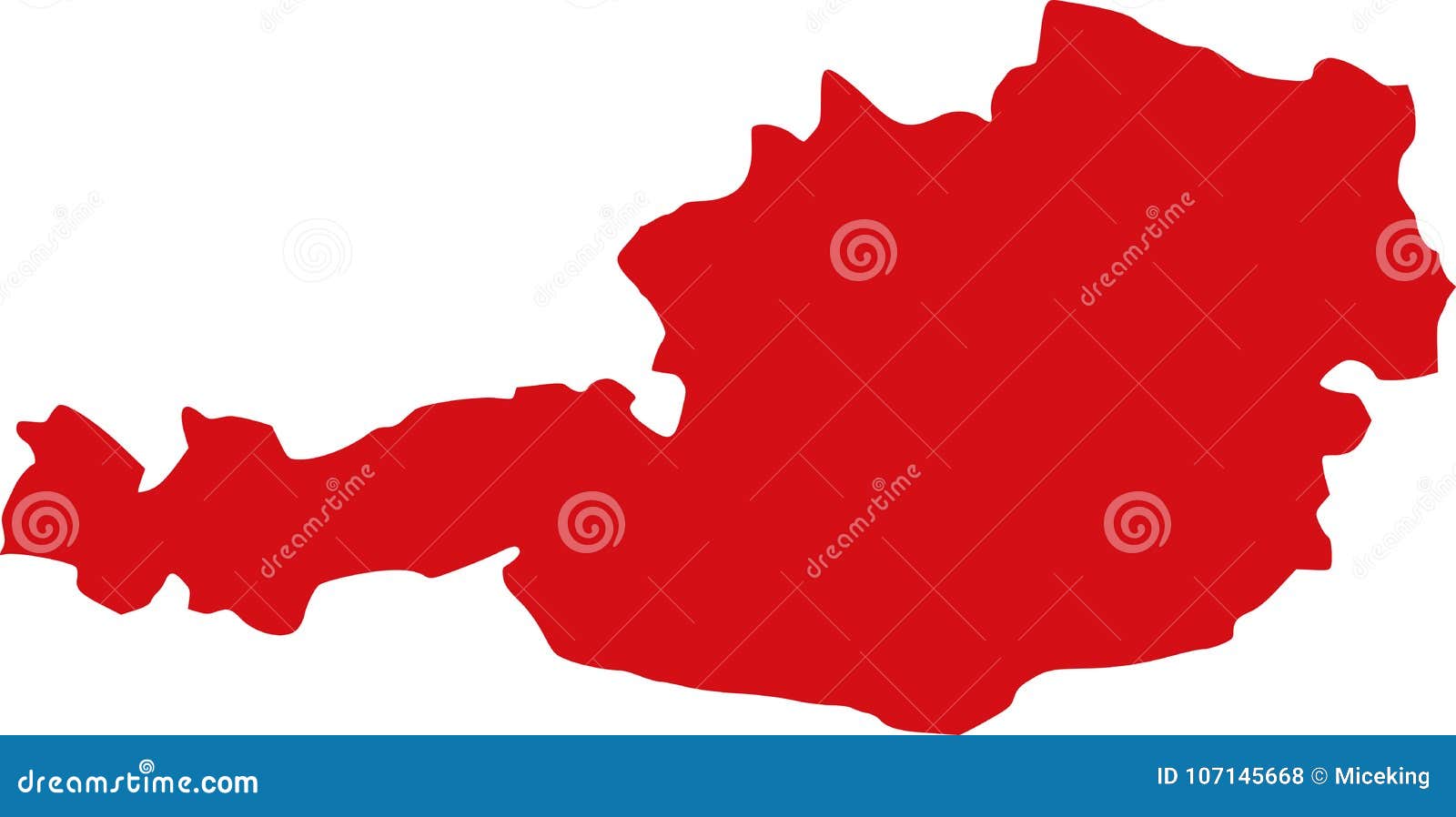 Austria map vector vector stock vector. Illustration of isolated ...