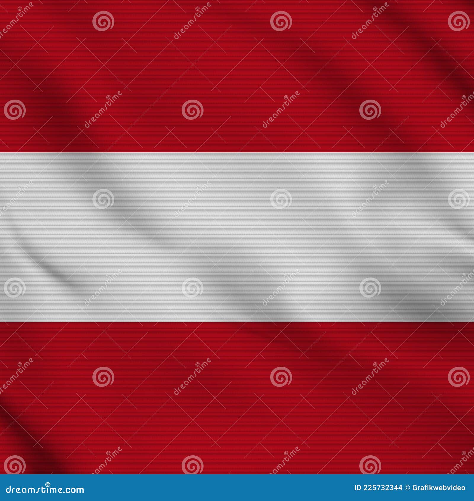 Austria Square Realistic Flag Fabric Texture Effect Illustration Stock ...