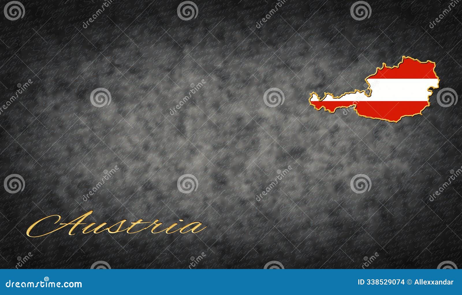 Austria Symbols, Map of Austria Stock Photo - Image of historic, flag ...