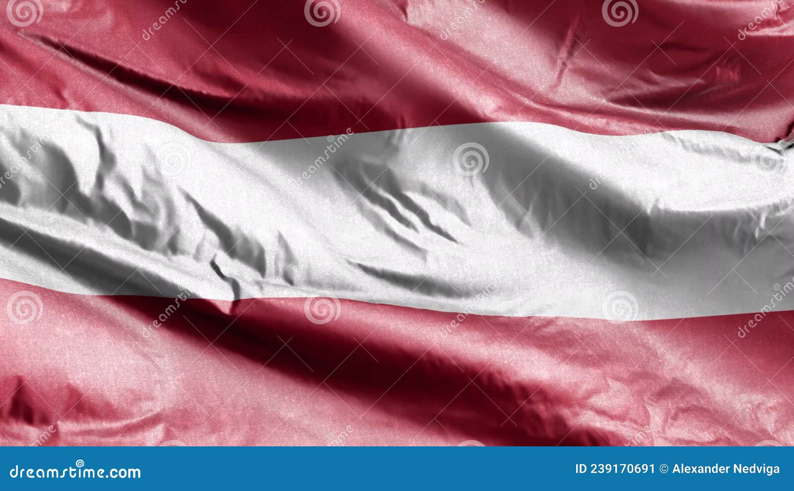 Austria Textile Flag Slow Waving on the Wind Loop Stock Video - Video ...