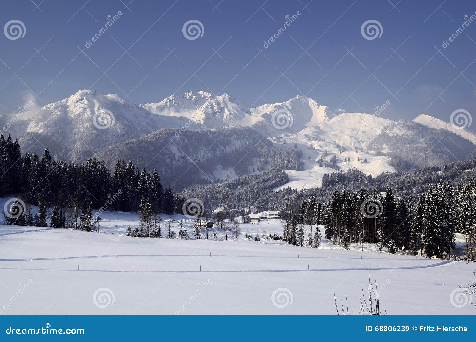 Austria, Tyrol, Winter stock image. Image of winter, nature - 68806239