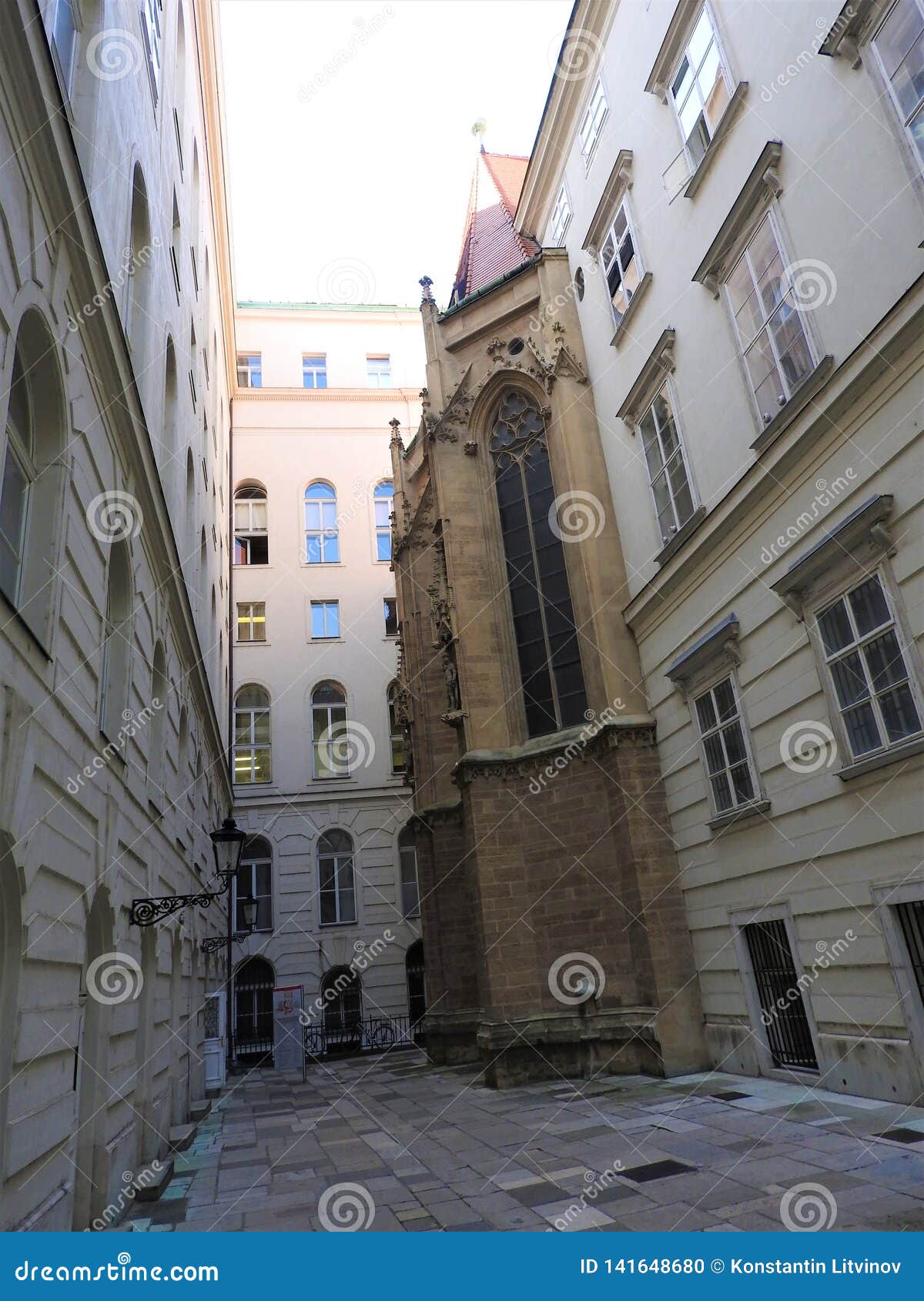 Austria, Vienna, Exquisite Architecture of Stone Walls of Buildings ...