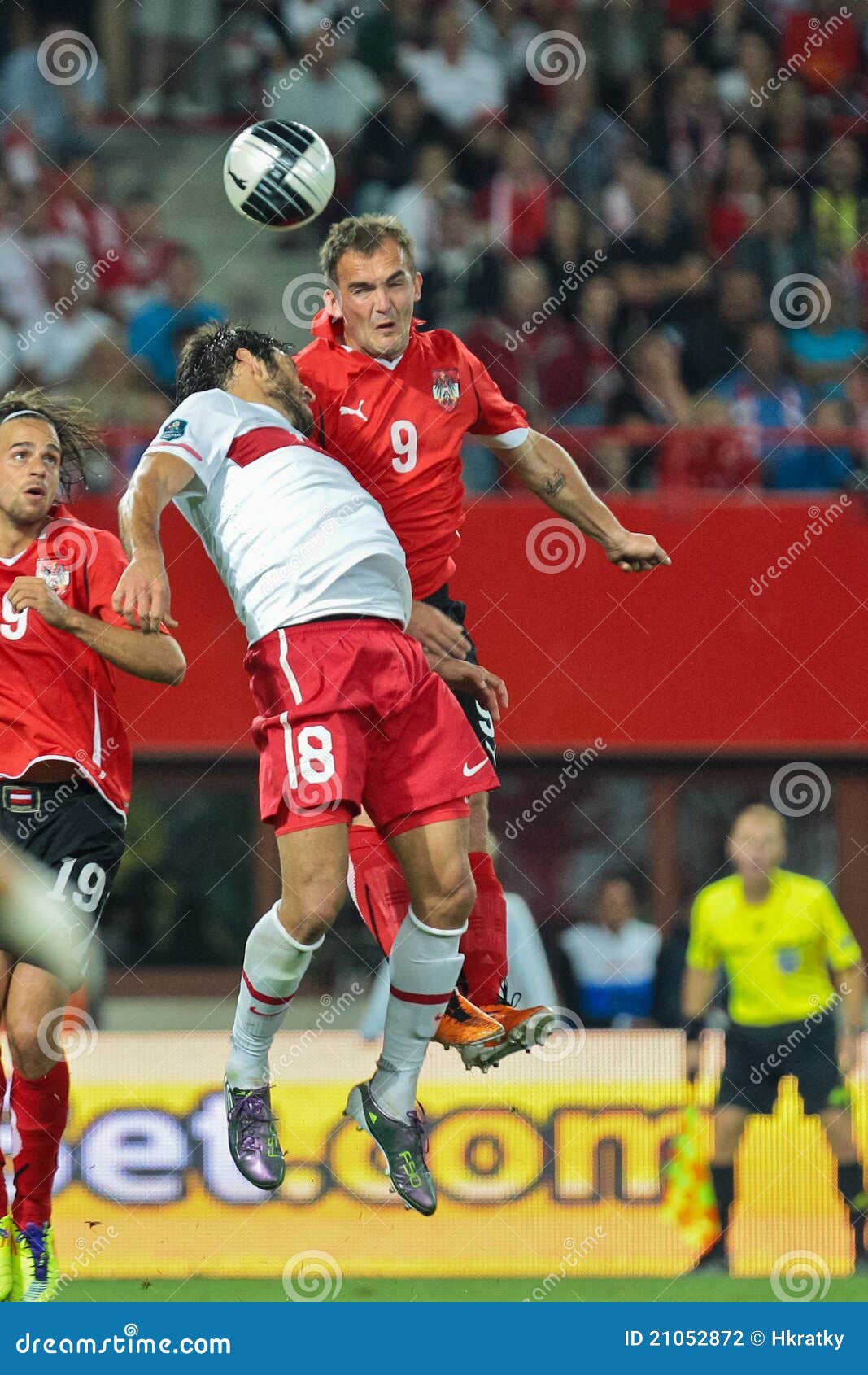 Austria vs. Turkey editorial photography. Image of offense - 21052872