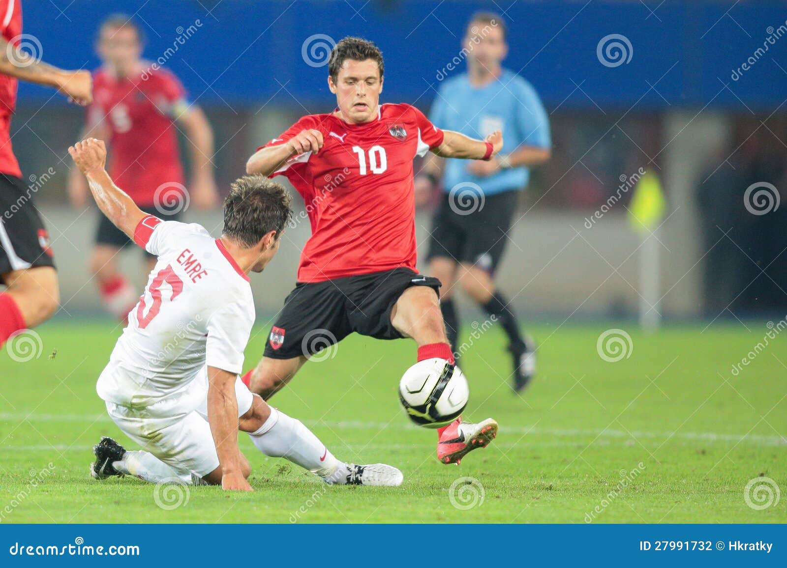 Austria vs. Turkey editorial photography. Image of football - 27991732