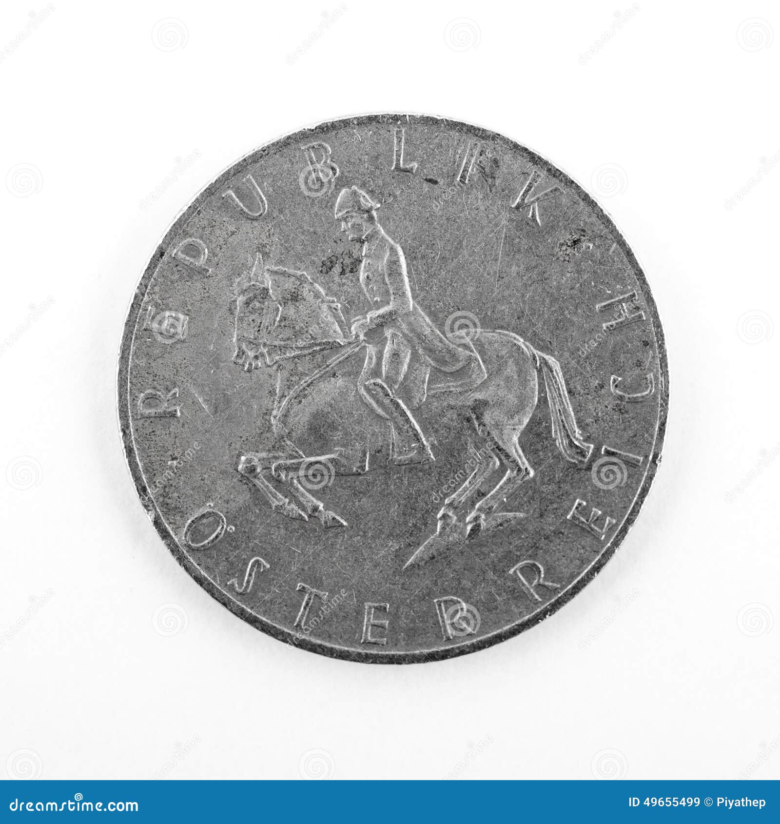 Austriaco Monedas De 5 Chelines Imagen de archivo - Imagen de ...