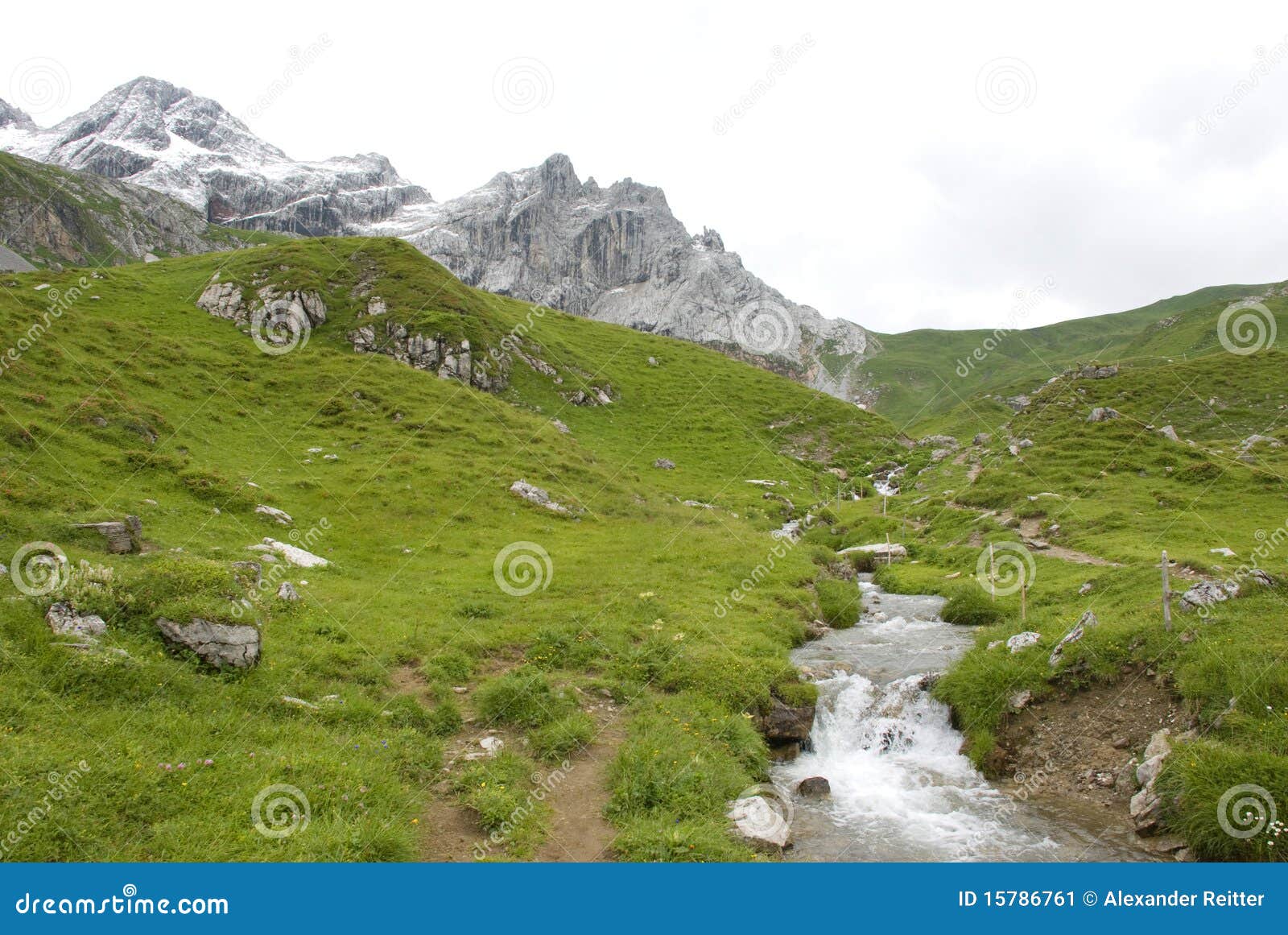 Austrian alps stock image. Image of rocks, nature, high - 15786761