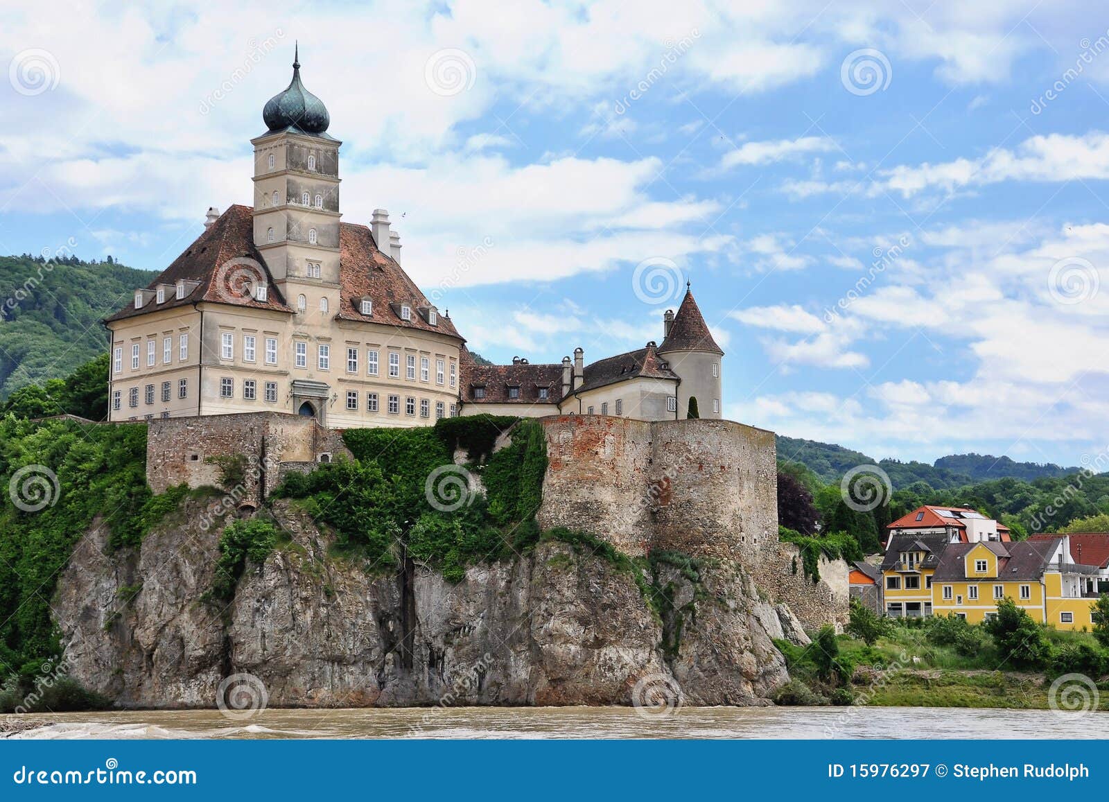 Austrian castle stock image. Image of tourism, travel - 15976297