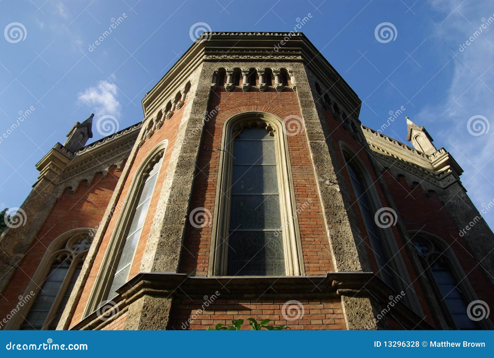 Austrian Church stock photo. Image of brick, cathedral - 13296328