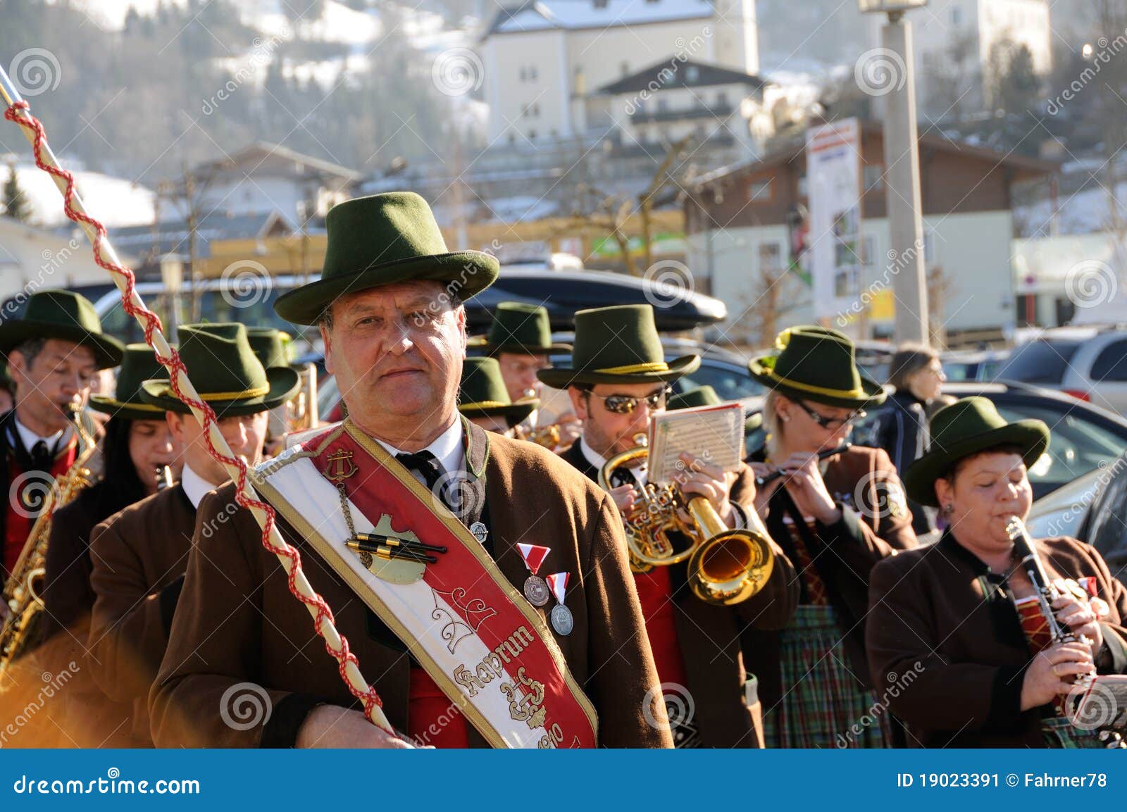 Austrian concert band editorial photo. Image of holiday - 19023391