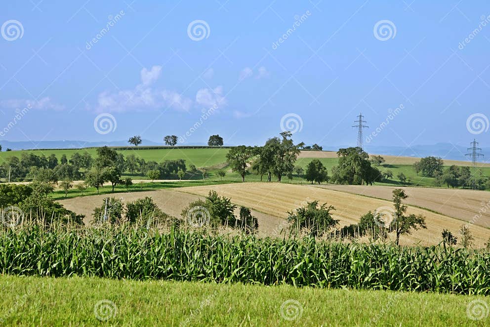 Austrian countryside, Haag stock image. Image of agriculture - 28007011