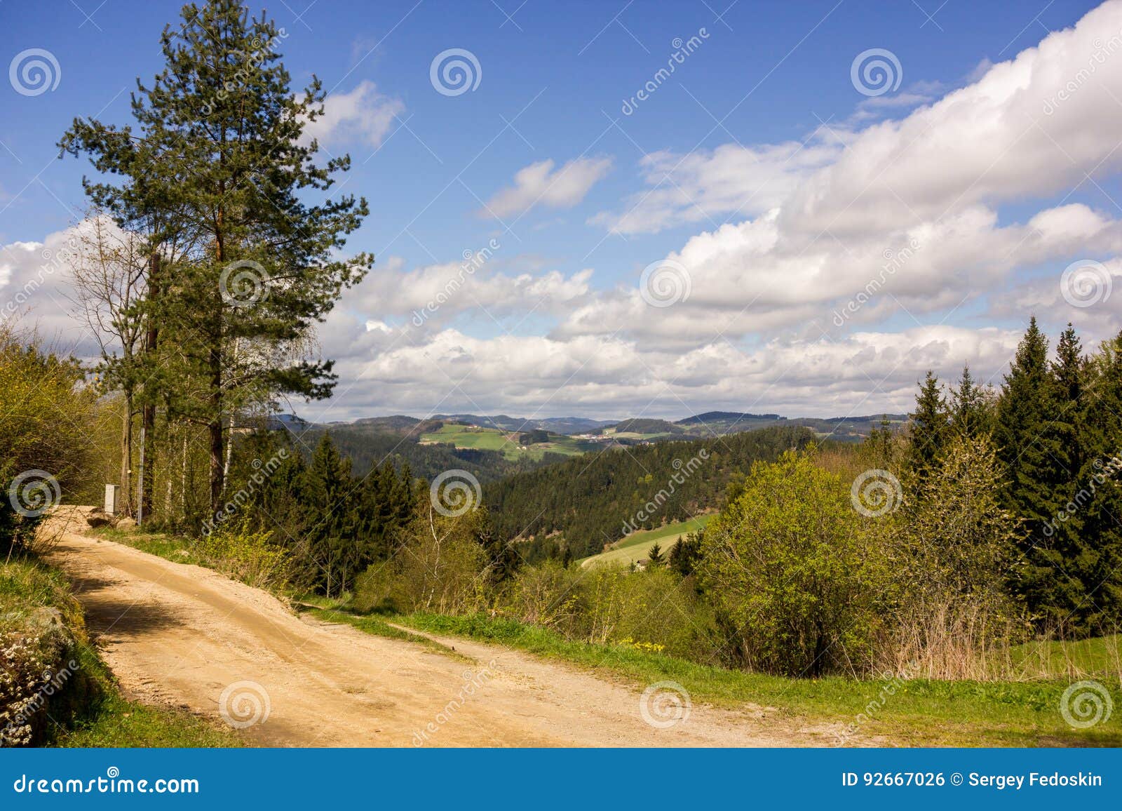 Austrian Countryside. Upper Austria. Stock Photo - Image of rural ...
