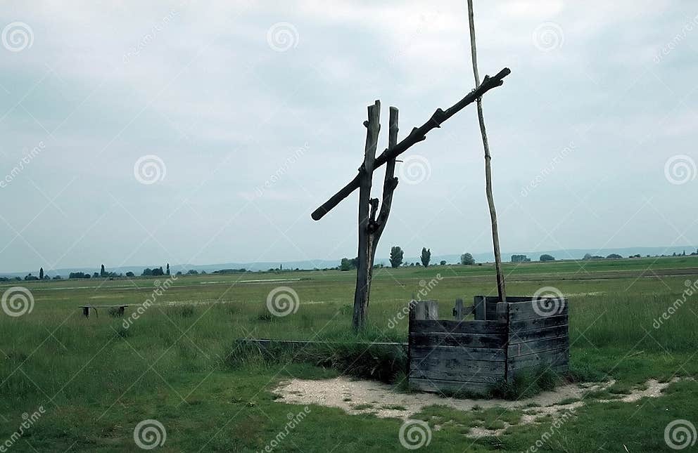 Austrian Draw Well stock photo. Image of rural, scenic - 6287420