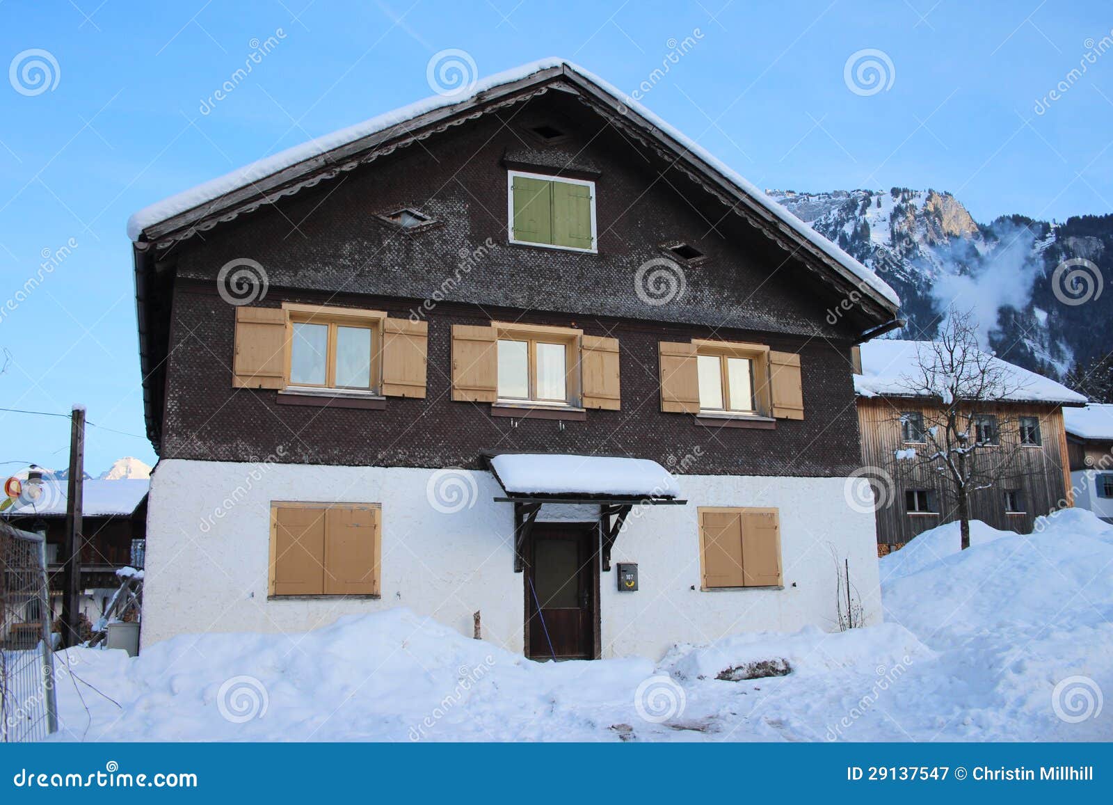 Austrian House stock image. Image of typical, leasure - 29137547