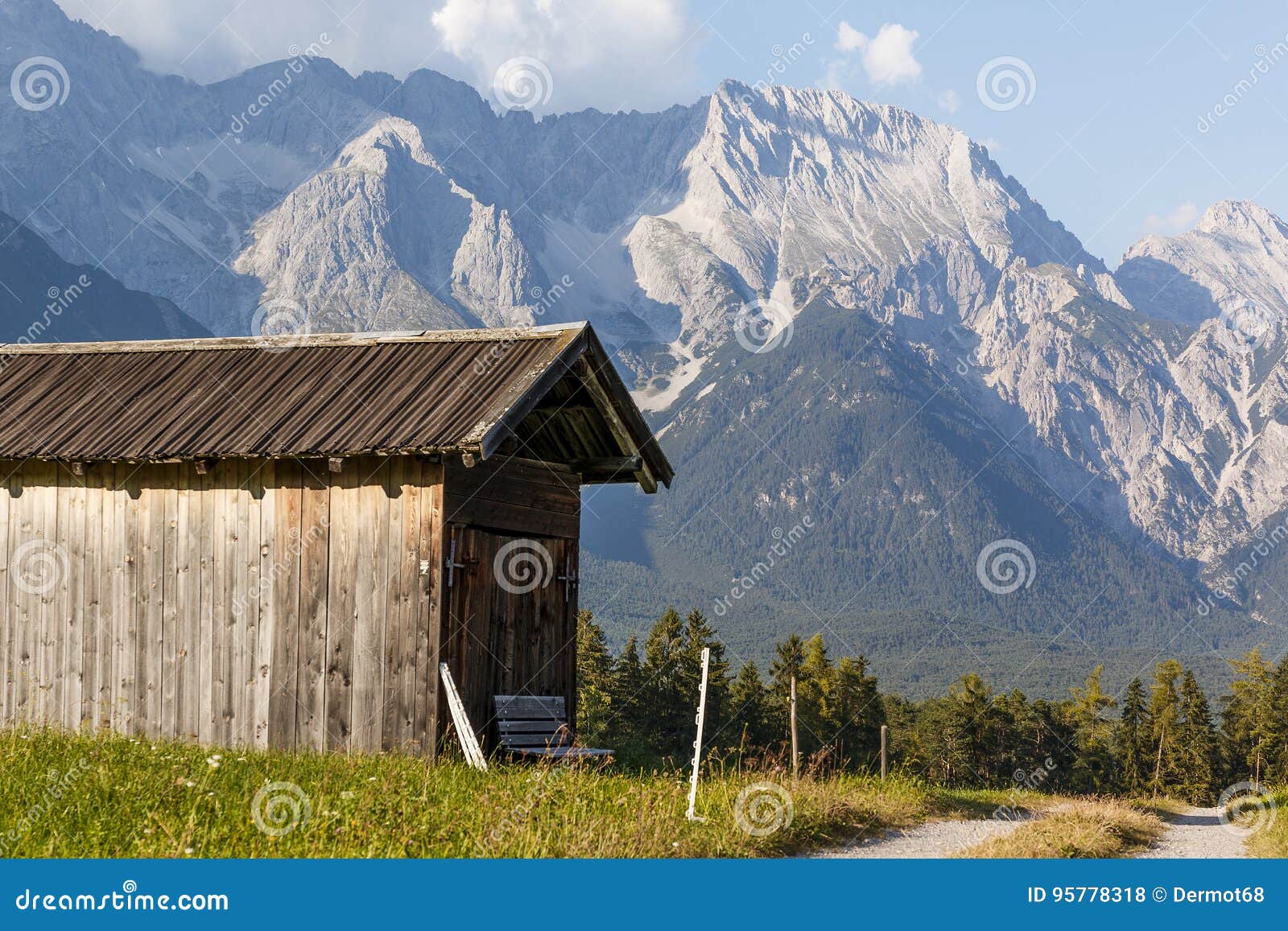 Austrian landscape view stock photo. Image of alpine - 95778318