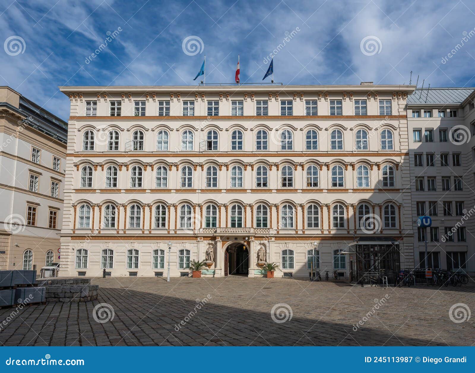 Austrian Ministry of Foreign Affairs - Vienna, Austria Editorial ...