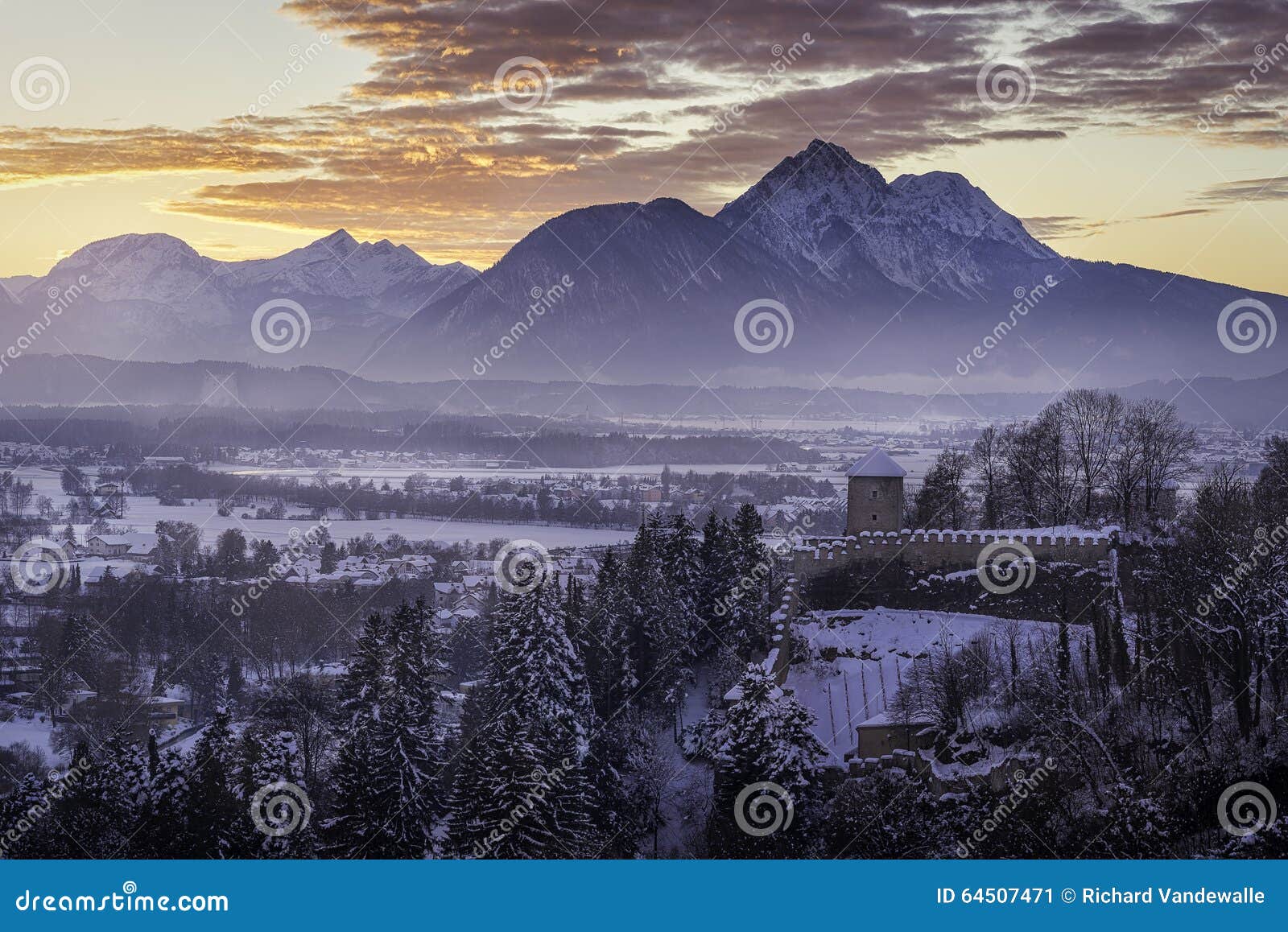 Austrian mountain view stock image. Image of austria - 64507471