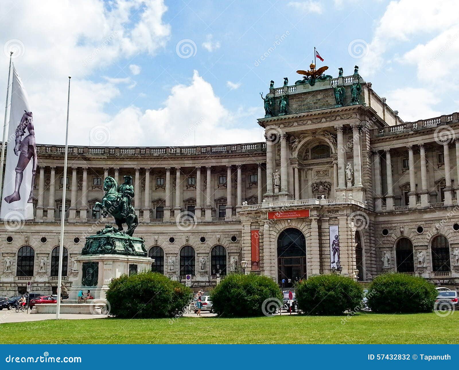 Austrian National Library, Vienna, Austria Editorial Photography ...