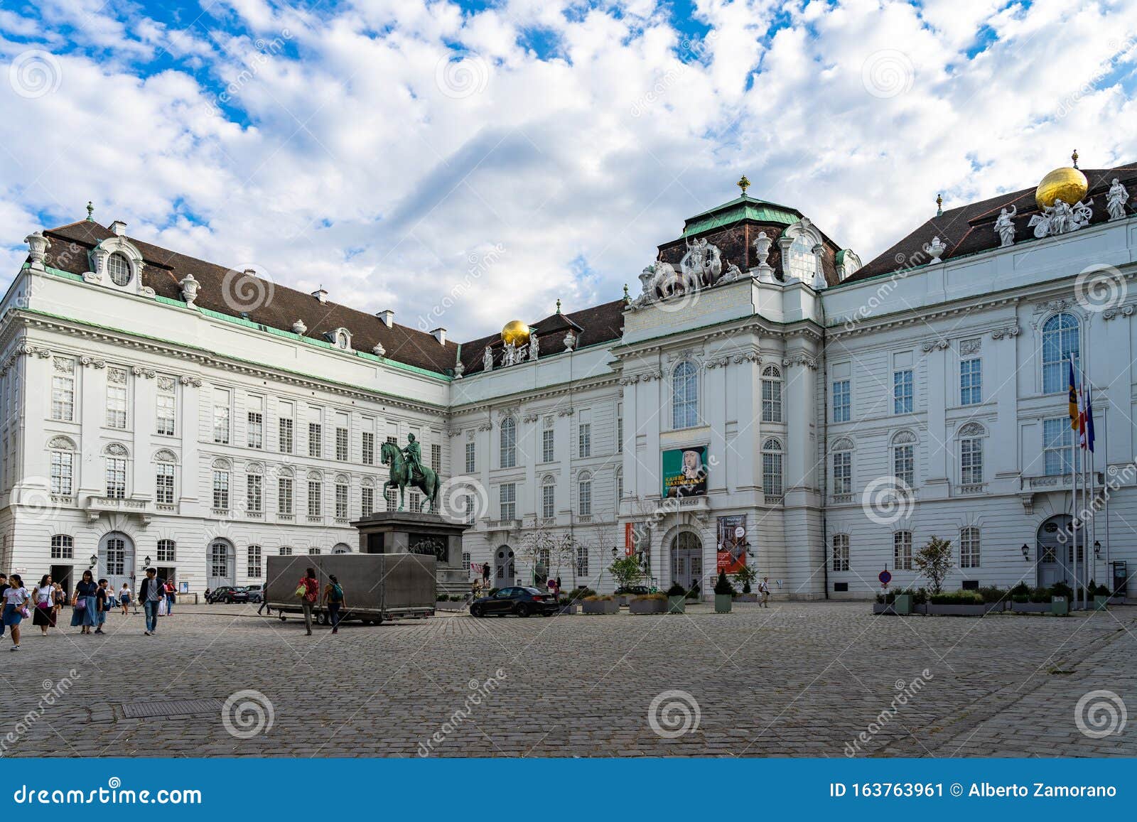 Austrian National Library in Vienna Wien, Austria Editorial Photo ...