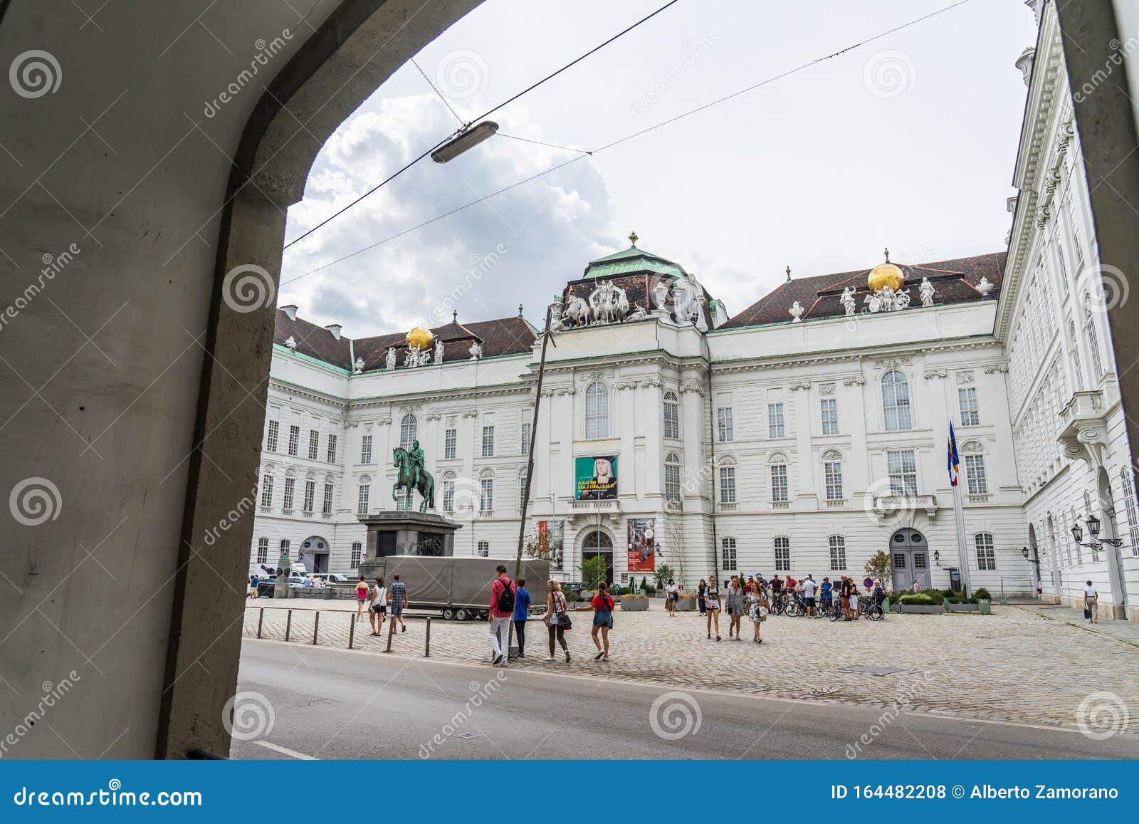 Austrian National Library in Vienna Wien, Austria Editorial Stock Photo ...