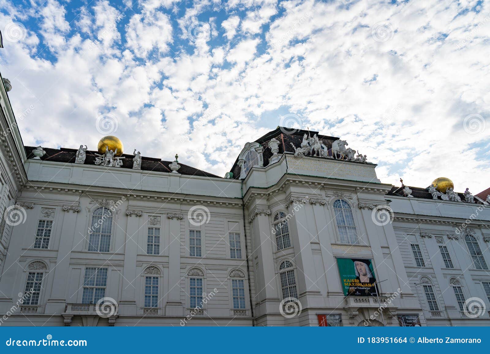 Austrian National Library in Vienna Wien, Austria. Editorial Stock ...