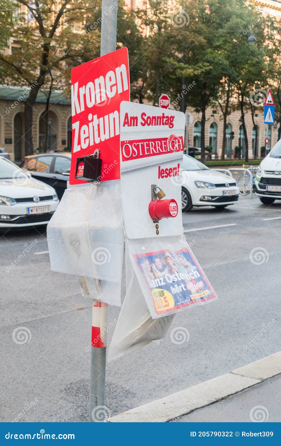 Austrian Newspapers for Sell Editorial Photography - Image of parties ...