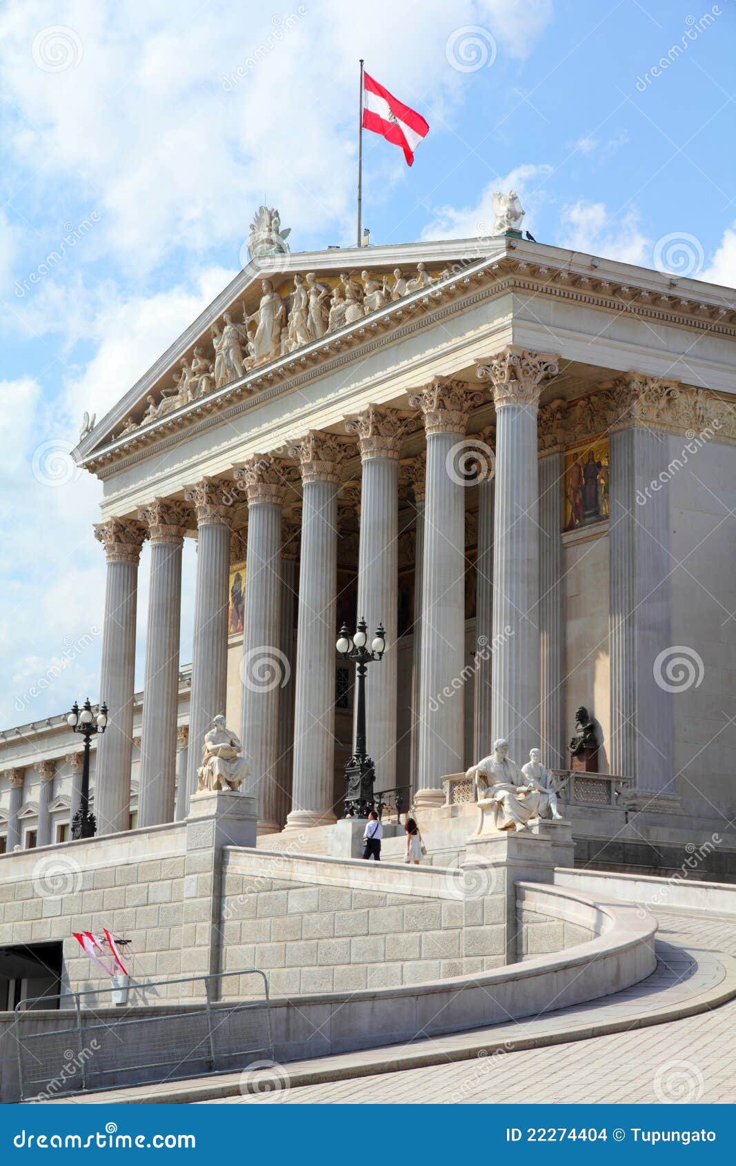 Austrian parliament stock photo. Image of austria, tourism - 22274404