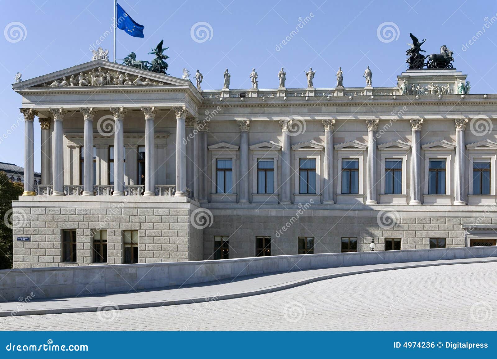 Austrian Parliament, Vienna Picture. Image: 4974236