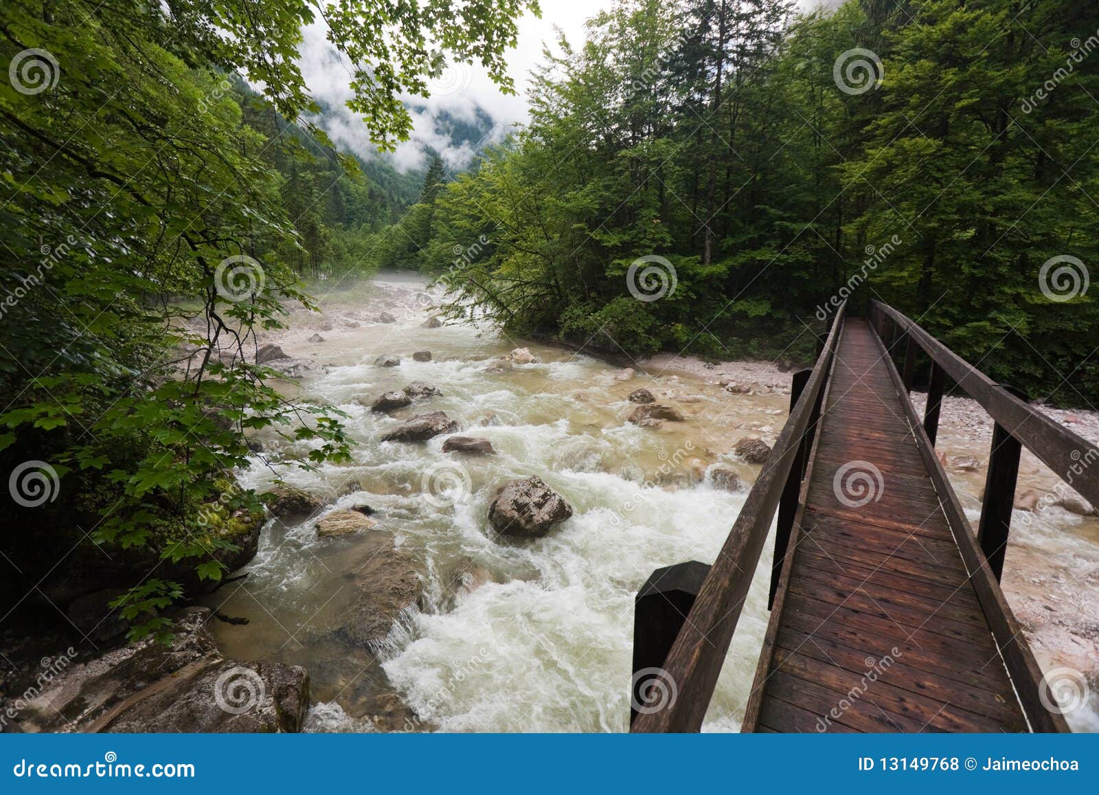 Austrian river stock photo. Image of austria, bridge - 13149768