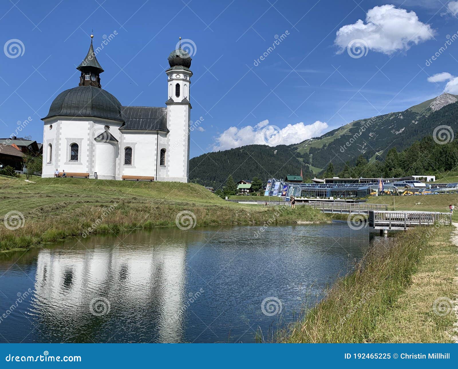 Seefeld in Tirol, Austria stock image. Image of austria - 192465225