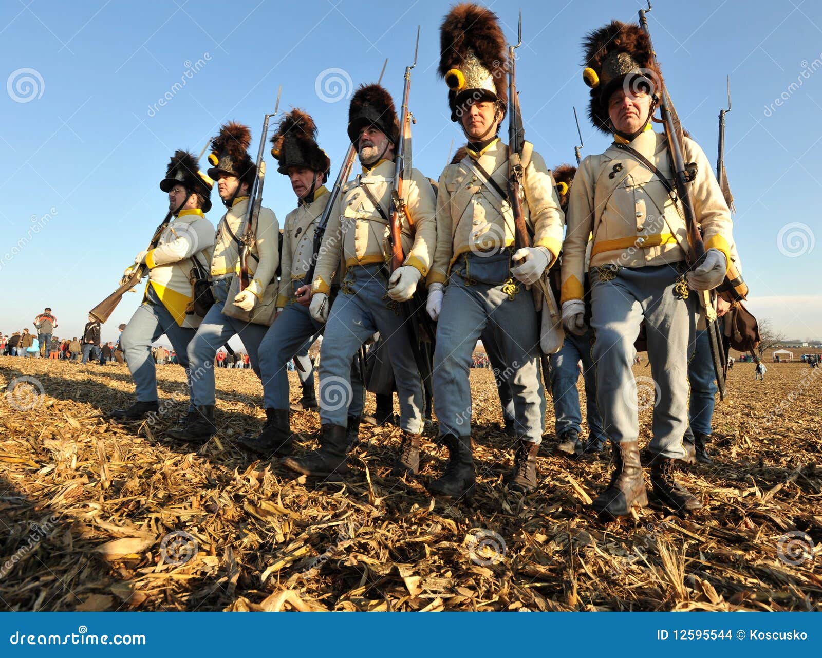 Austrian Soldiers editorial stock image. Image of battle - 12595544