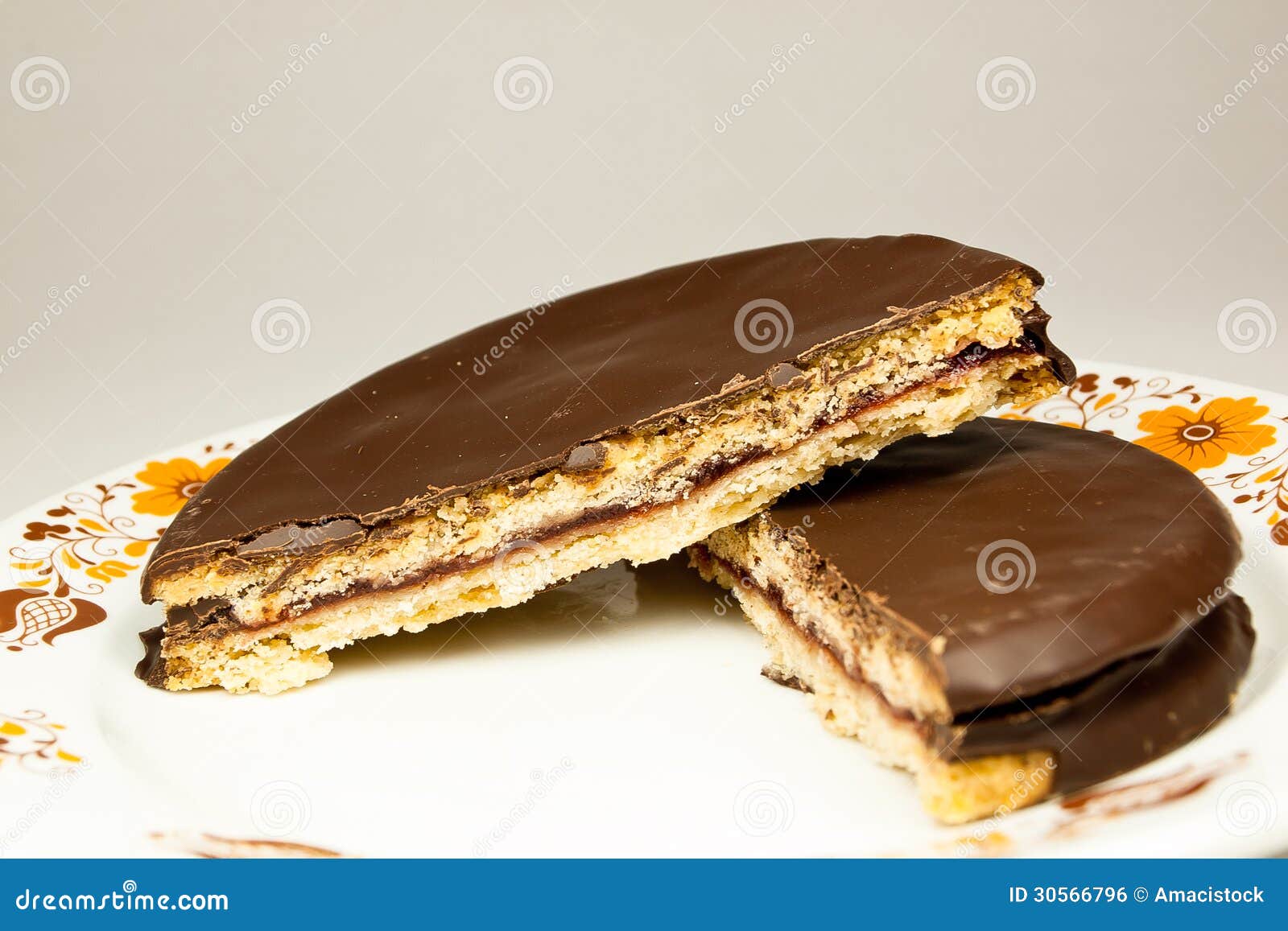 Austrian Traditional Cake Ischl Stock Photo - Image of cookie, biscuit ...