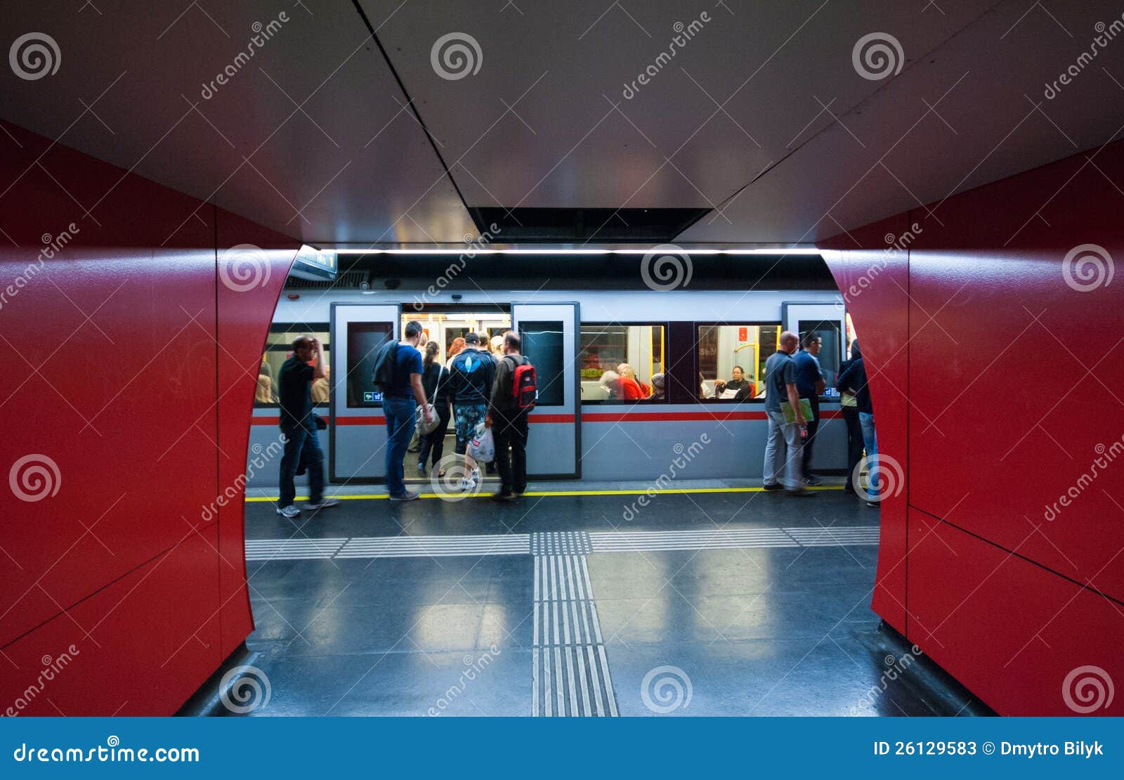 Underground Metro S-Bahn Train Station Sign Symbol Editorial Photo ...