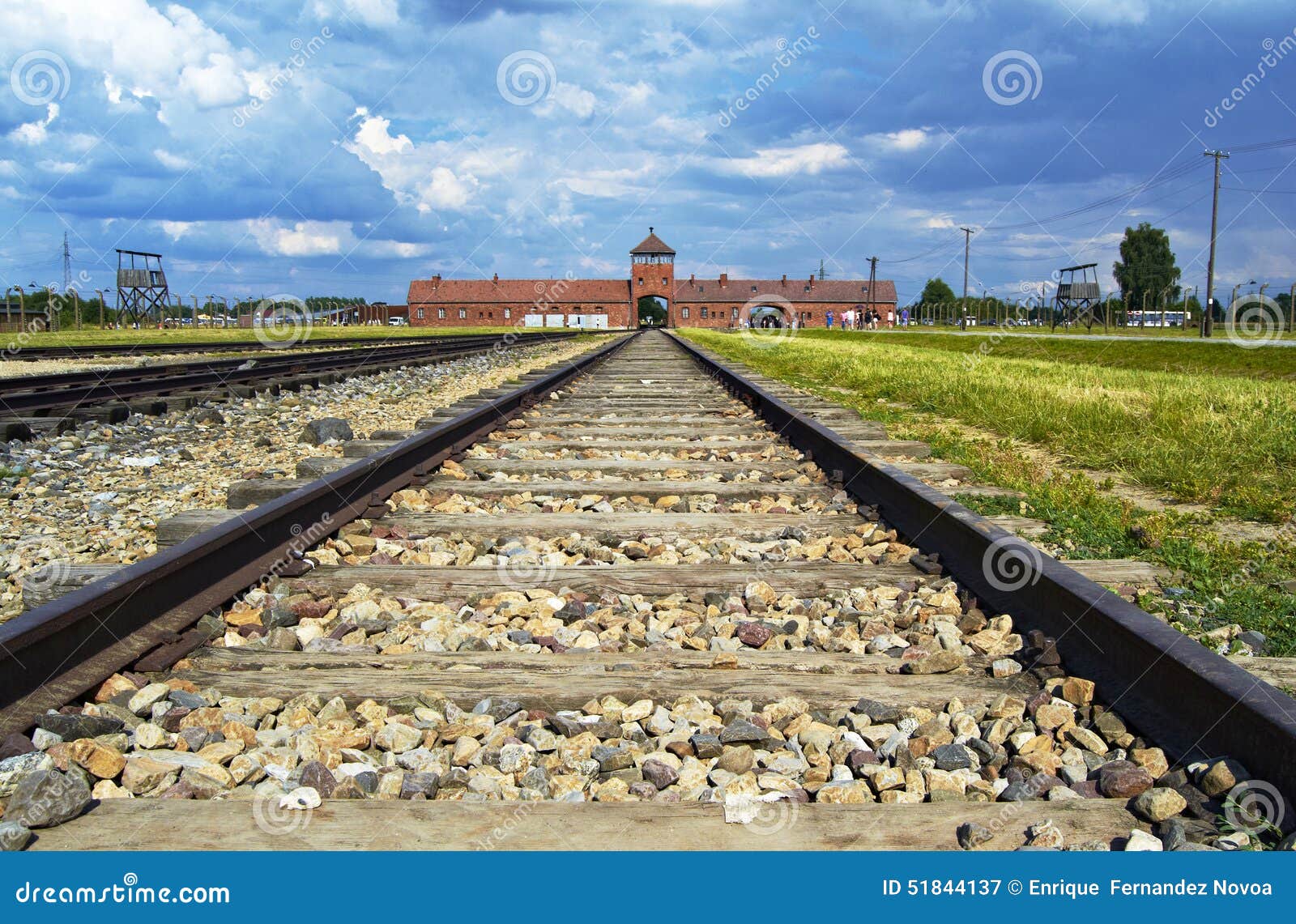 Auswitch photographie éditorial. Image du pologne, europe - 51844137