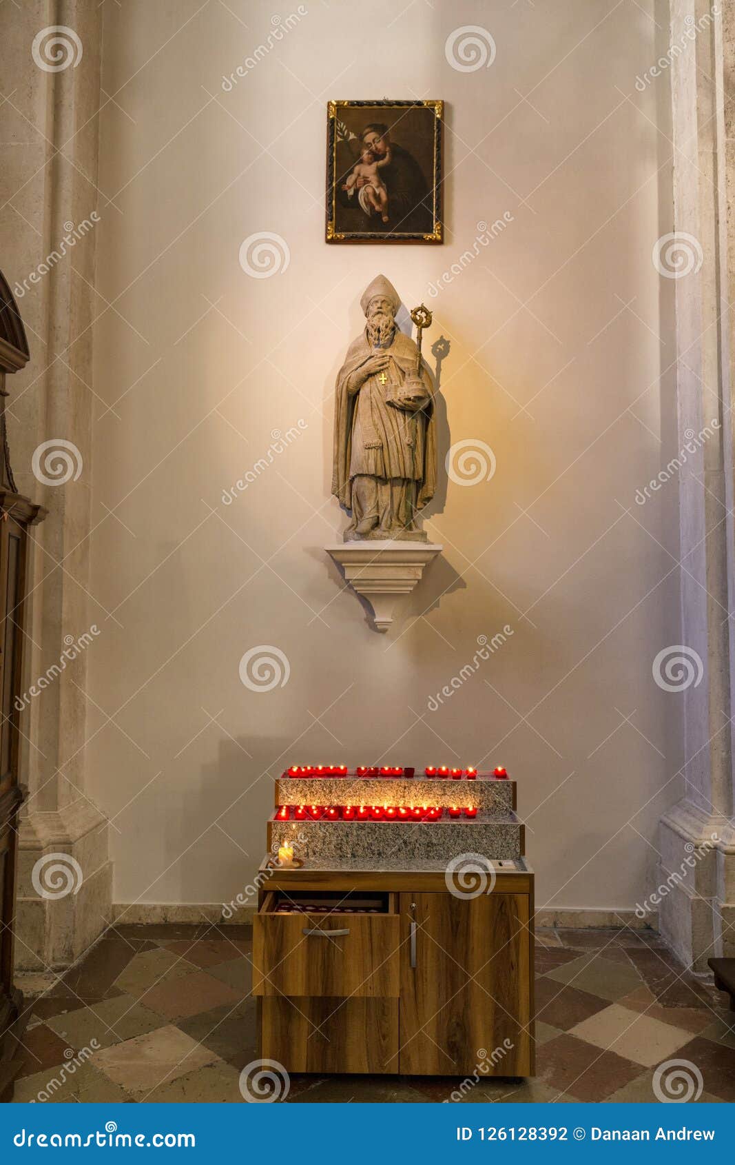 Autel photo stock. Image of croatie, dalmatia, beau - 126128392