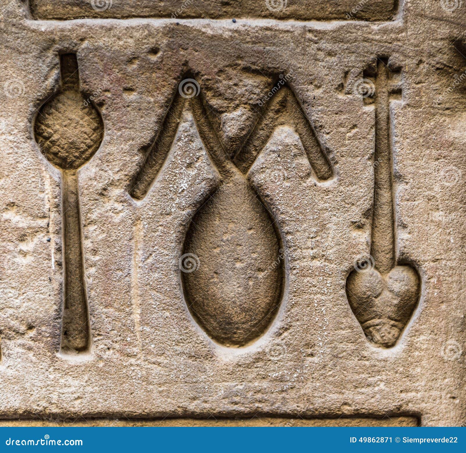 Autentiska Egyptiska Hieroglyf Stock Illustrationer - Illustration av ...