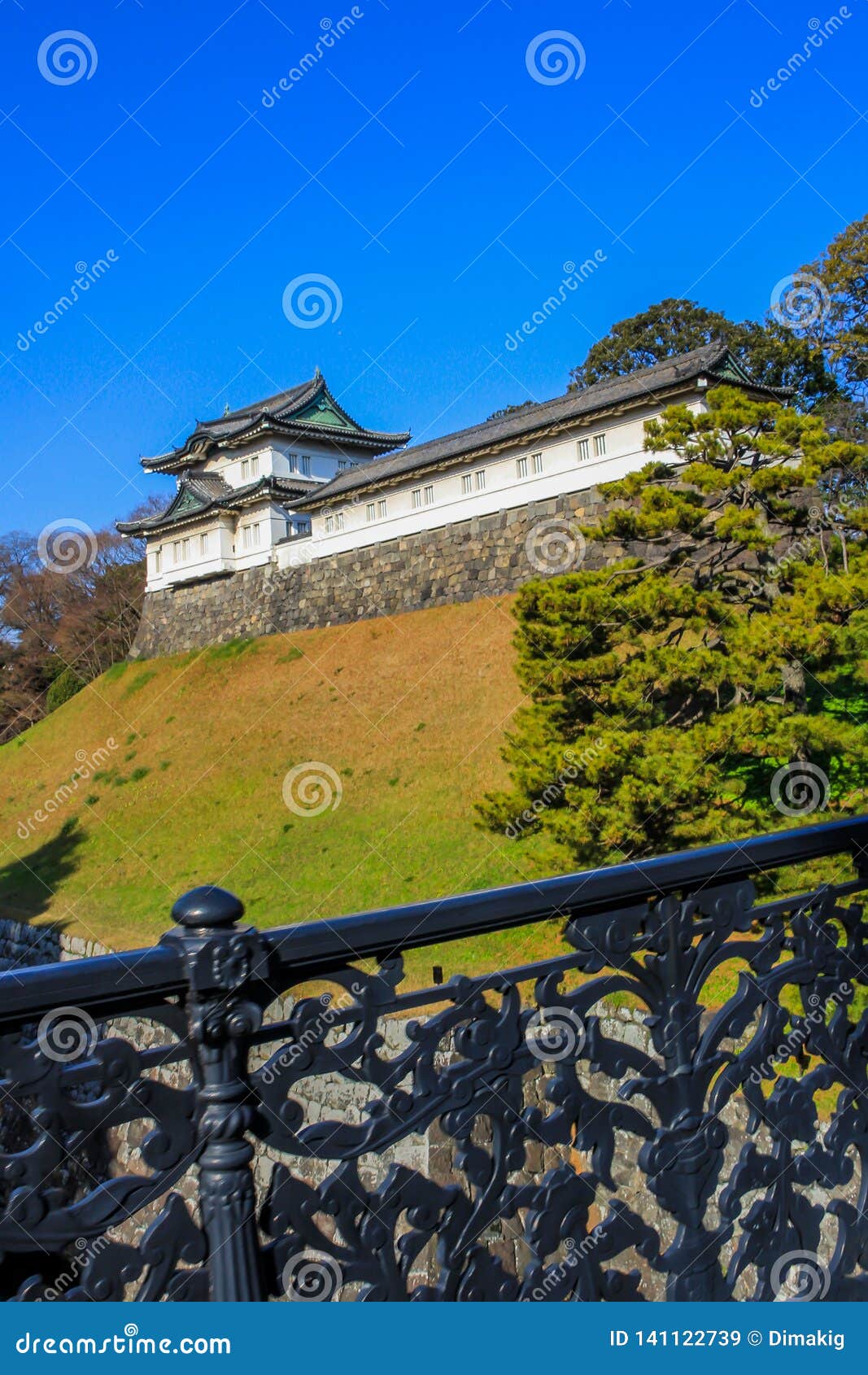 Authentic Building in the Territory by the Emperor Palace of Japan ...