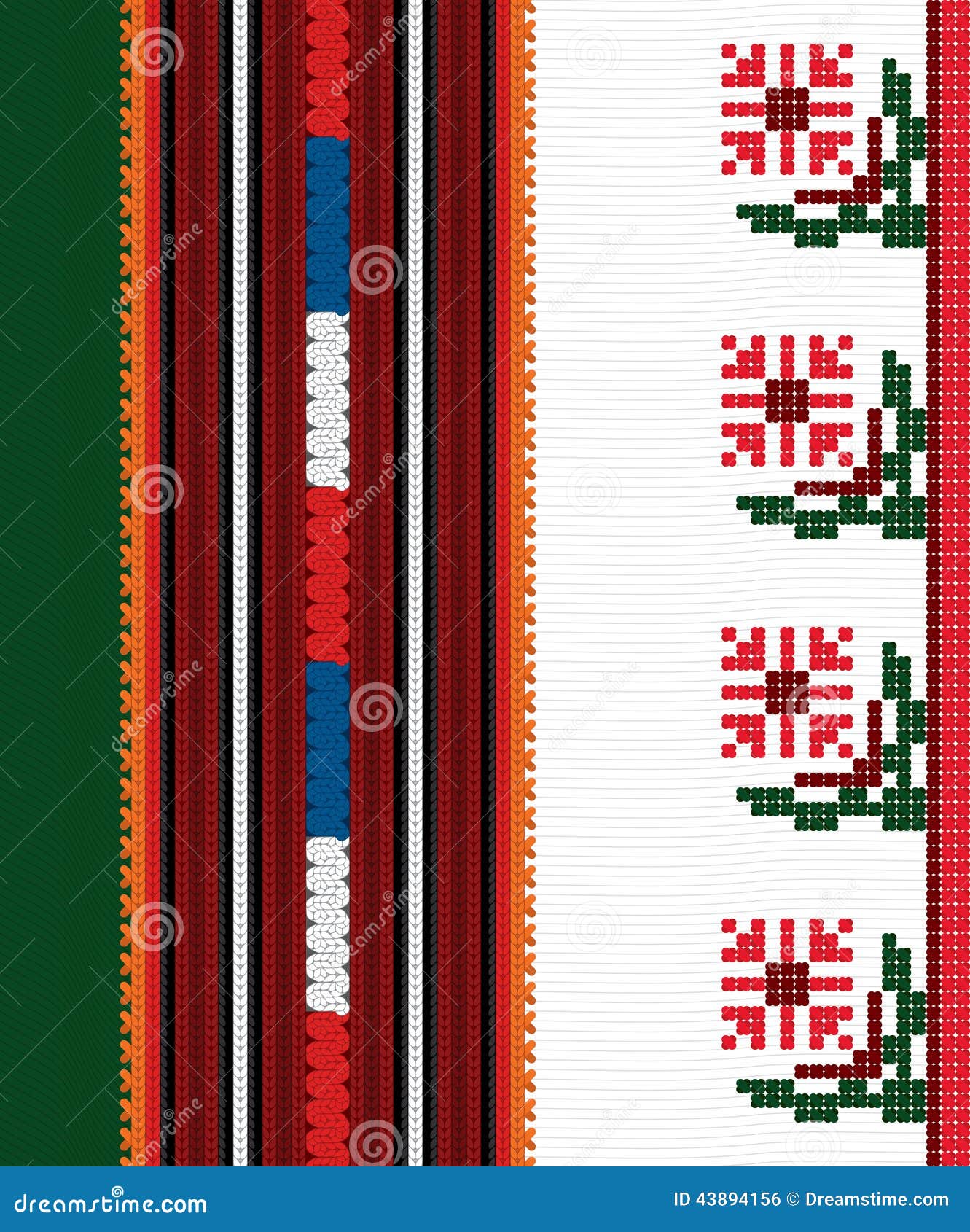 Authentic Bulgarian Ornament 05 Stock Vector - Illustration of ...