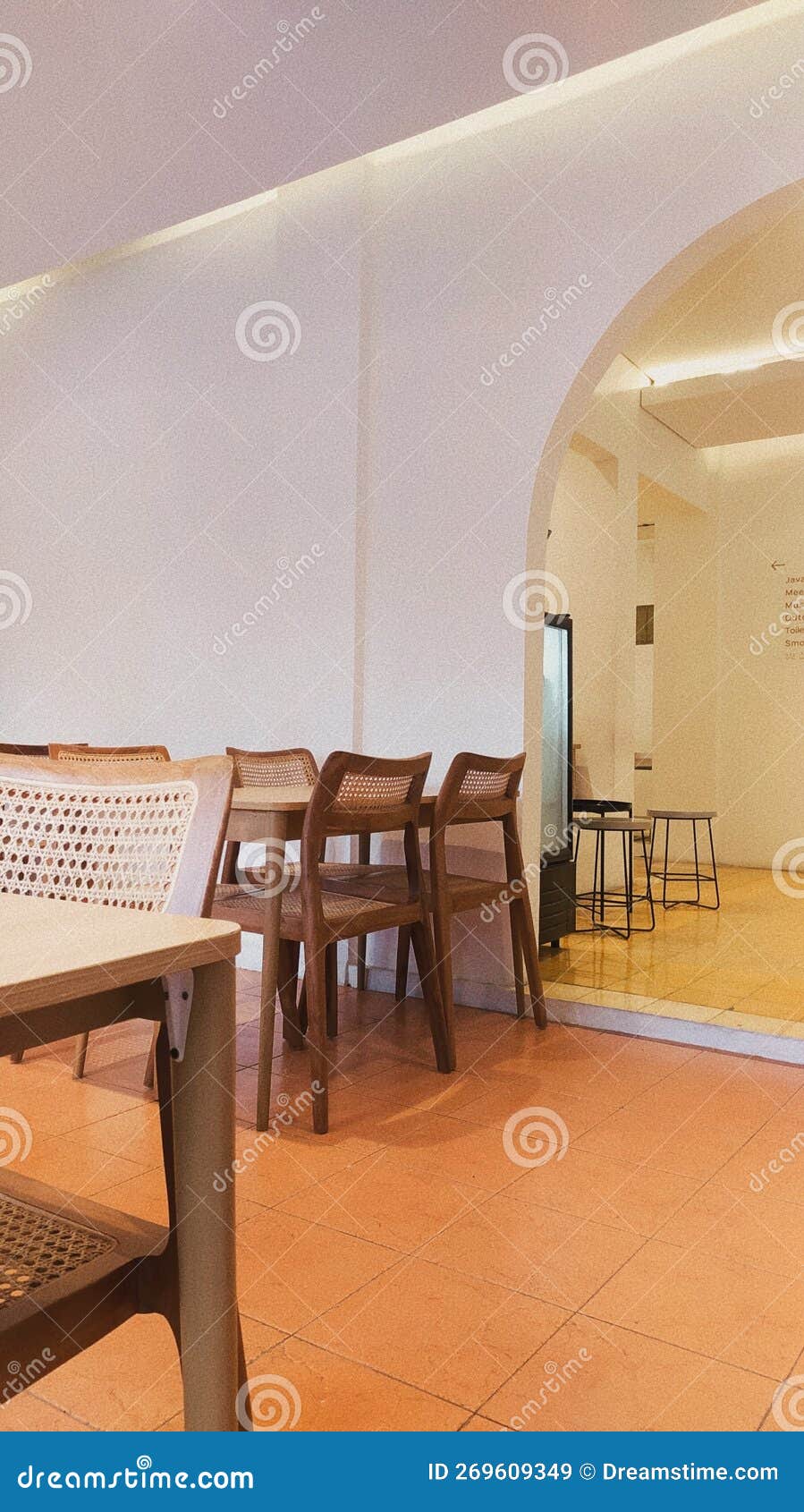 Authentic Cafe Modern Traditional Looks Stock Image - Image of ...