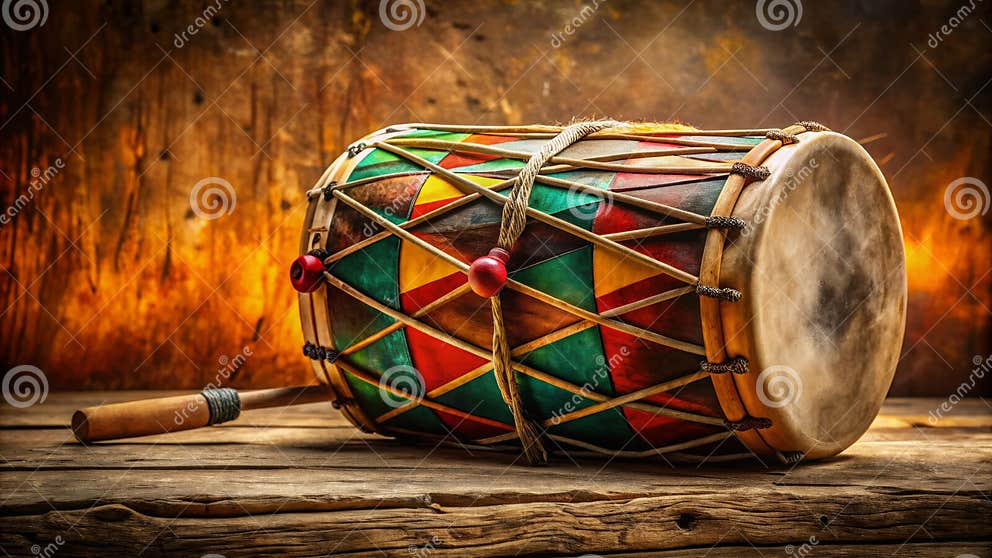 Authentic Cherokee Drum: a Timeless Cultural Artifact Beautifully ...